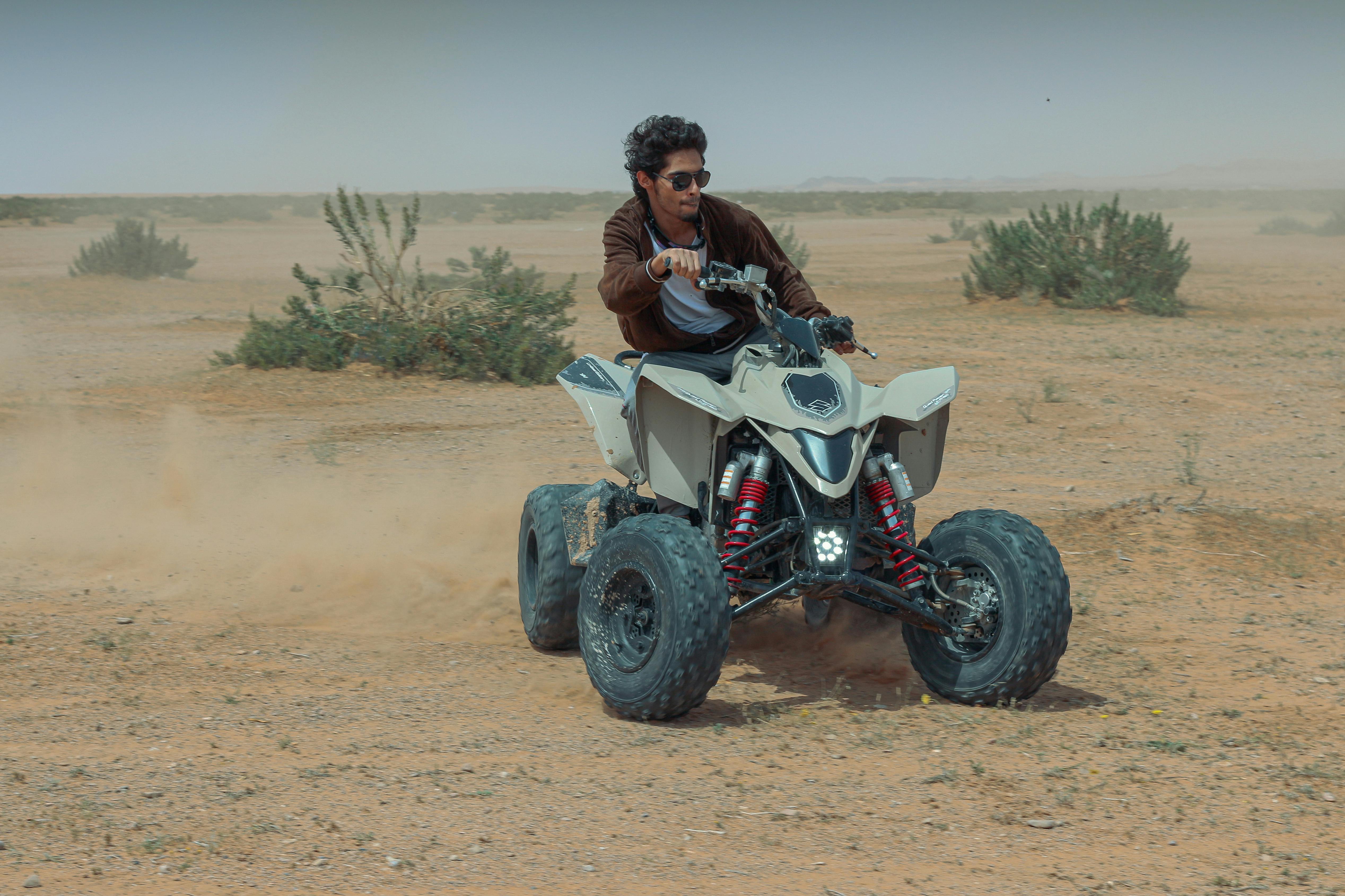 Adventure Quad Biking in the Saudi Desert · Free Stock Photo