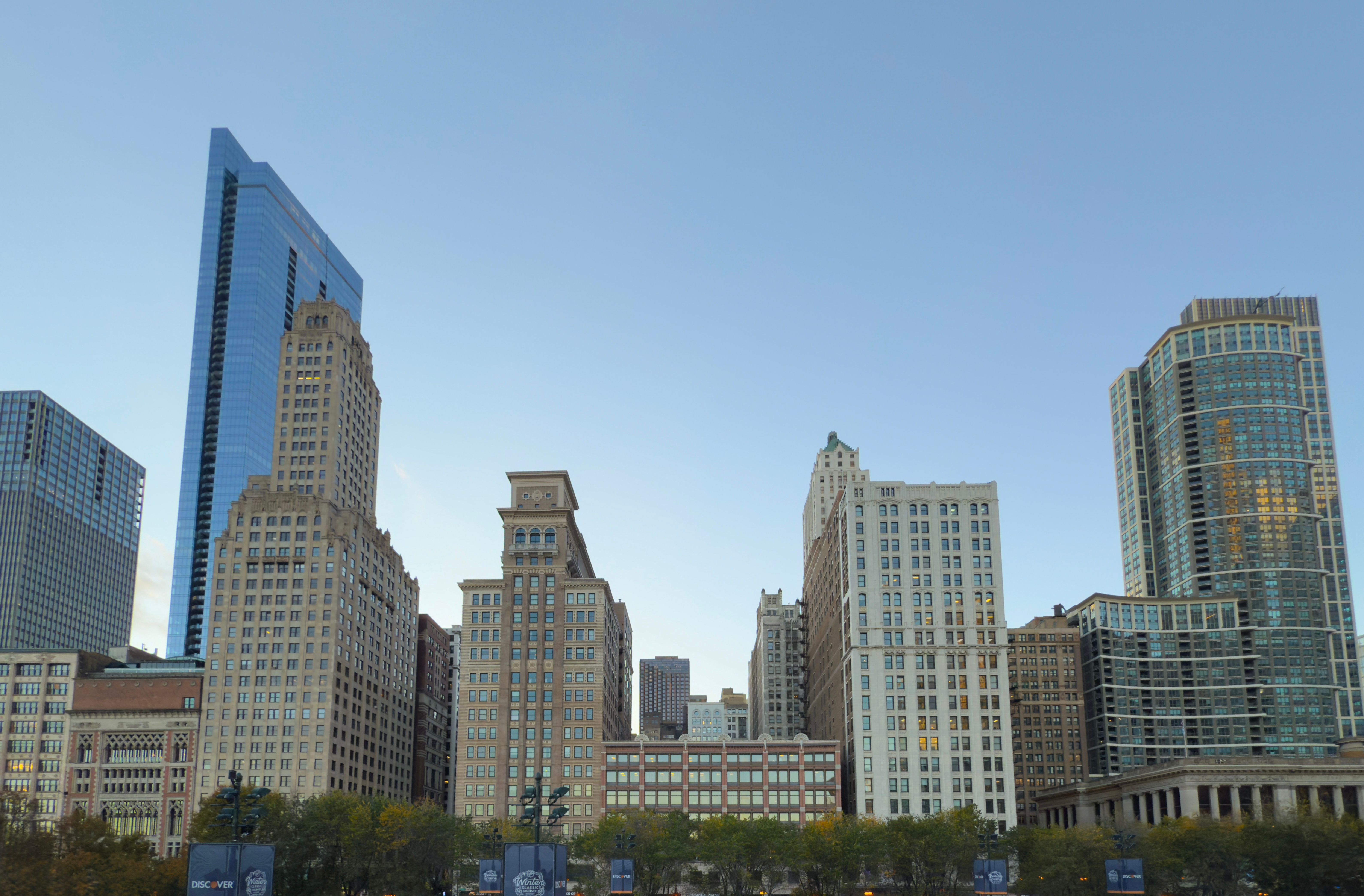 Chicago Skyline on a Clear Day · Free Stock Photo