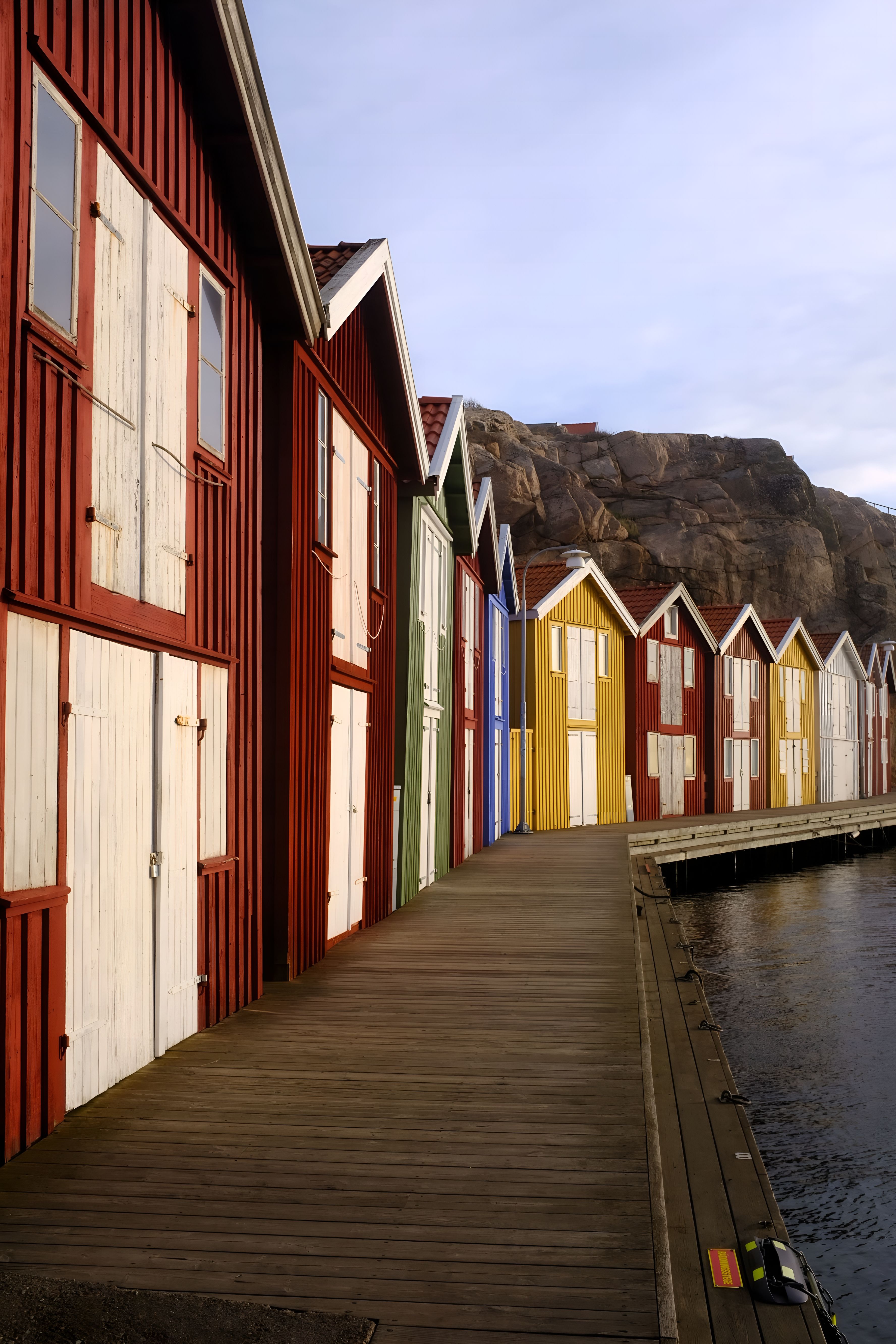 Colorful Wooden Houses in Smögen, Sweden · Free Stock Photo