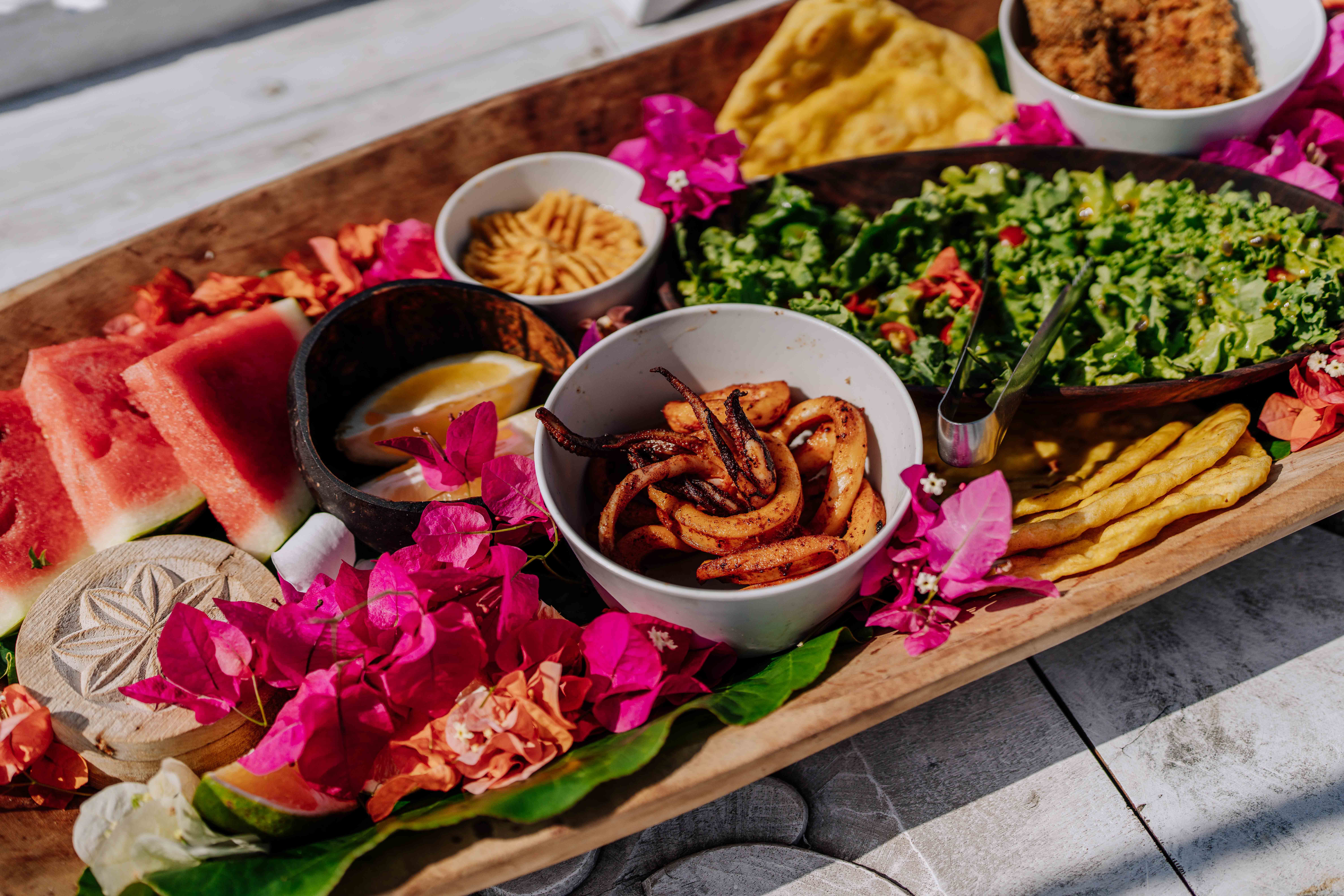 Traditional Tanzanian Cuisine on a Zanzibar Beach · Free Stock Photo