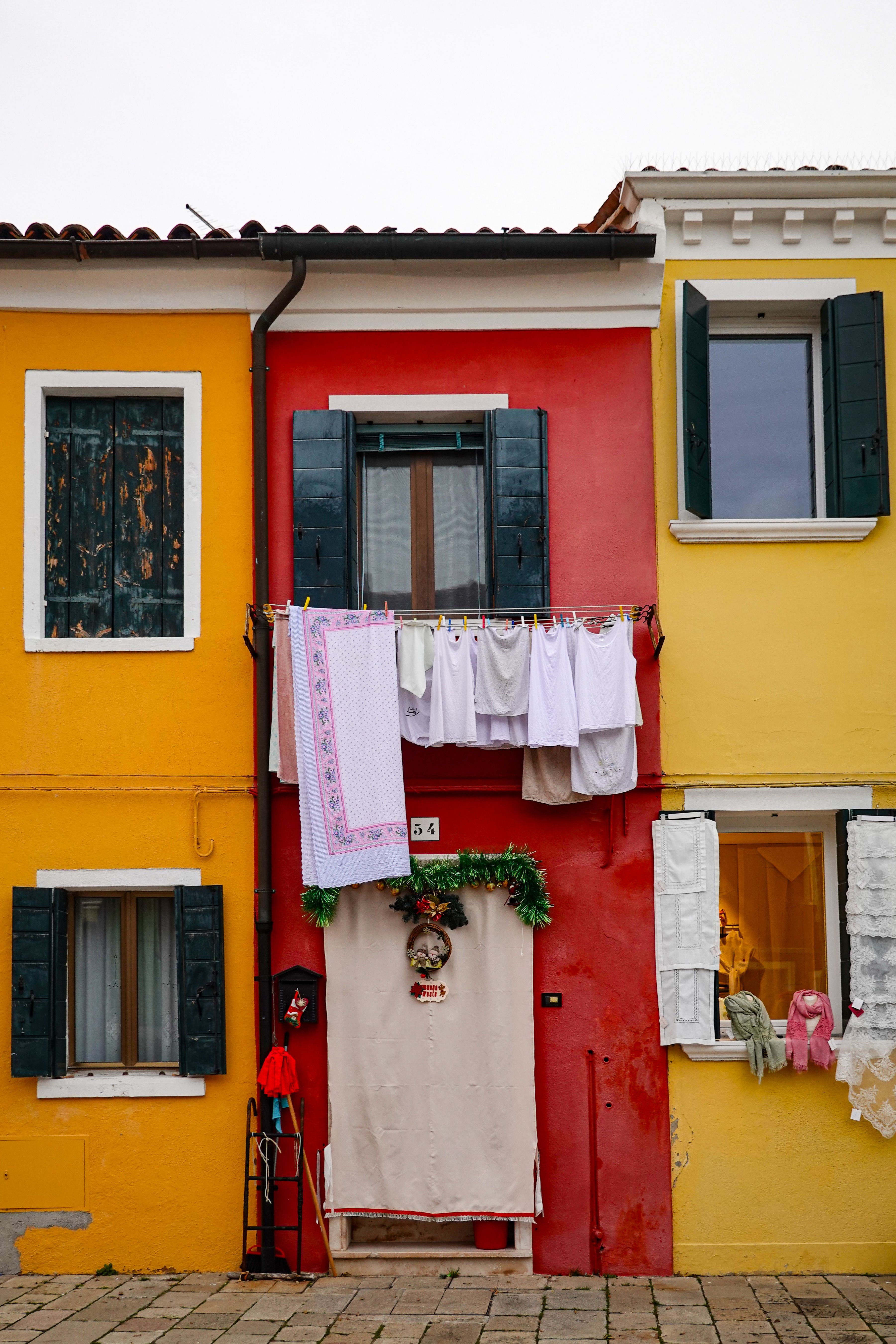 Colorful Facades of Vibrant European Homes · Free Stock Photo