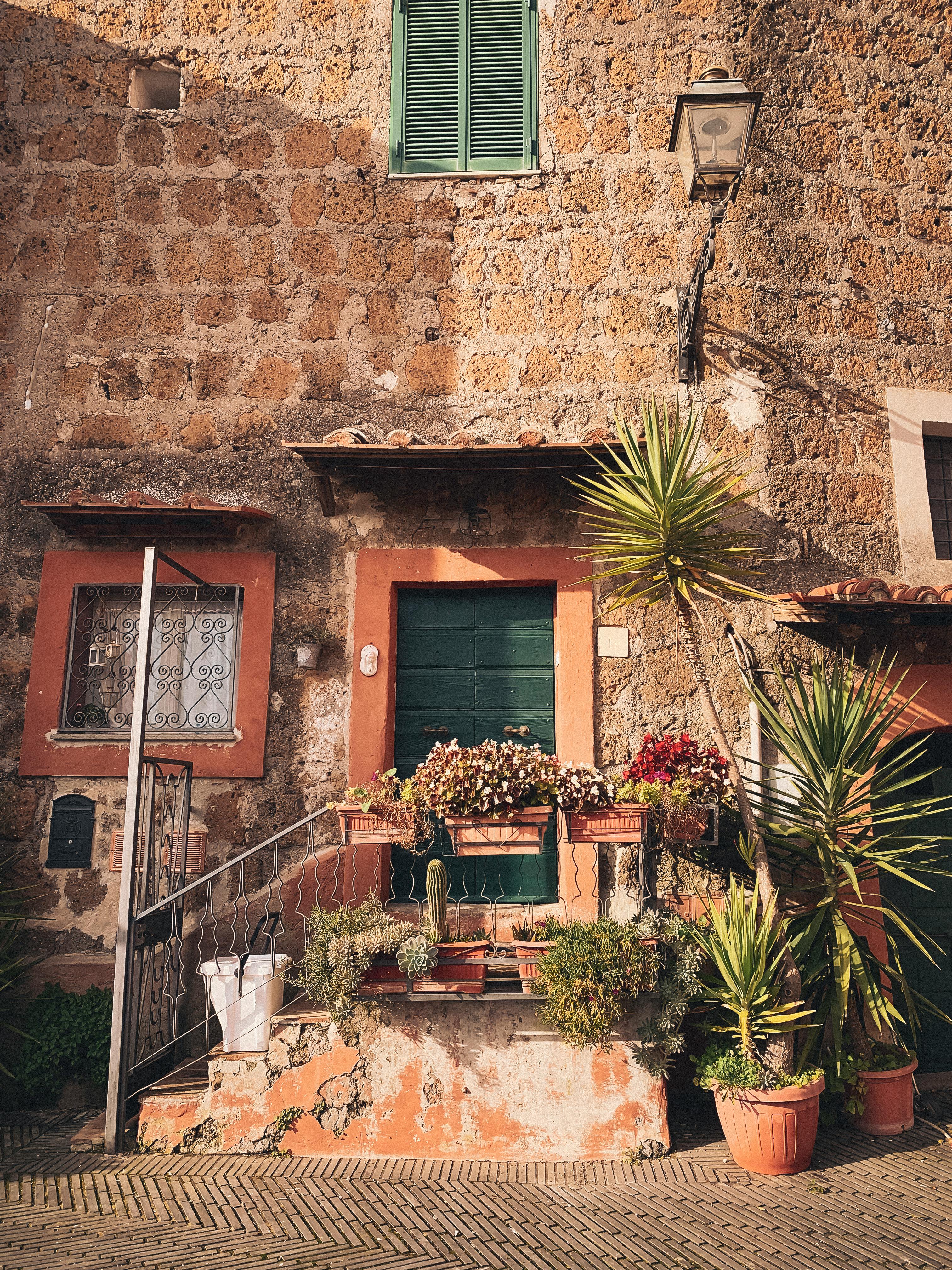Charming Rustic Facade in Corchiano, Italy · Free Stock Photo