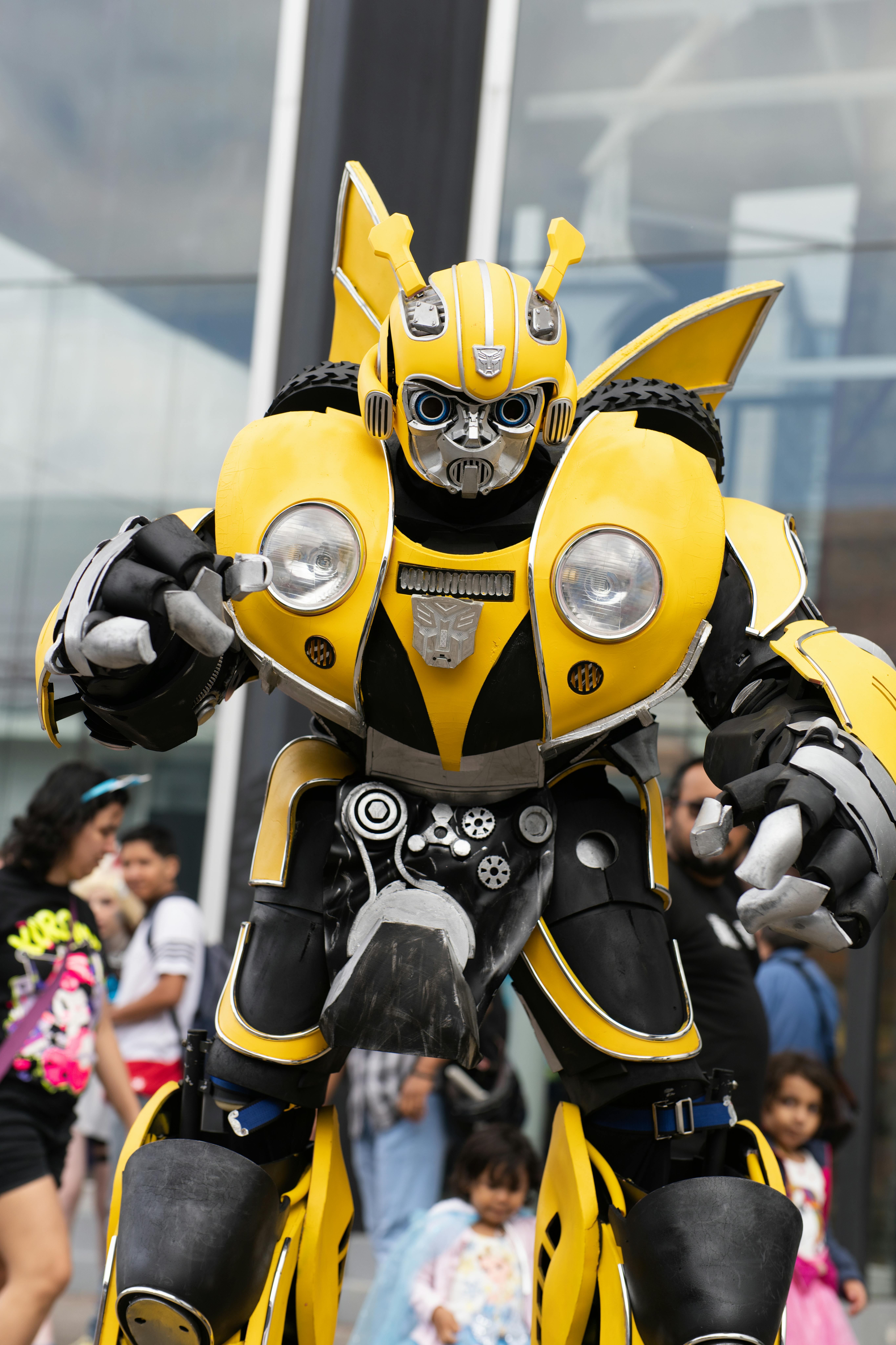 Vibrant Bumblebee Cosplay at Costa Rican Anime Convention · Free Stock ...
