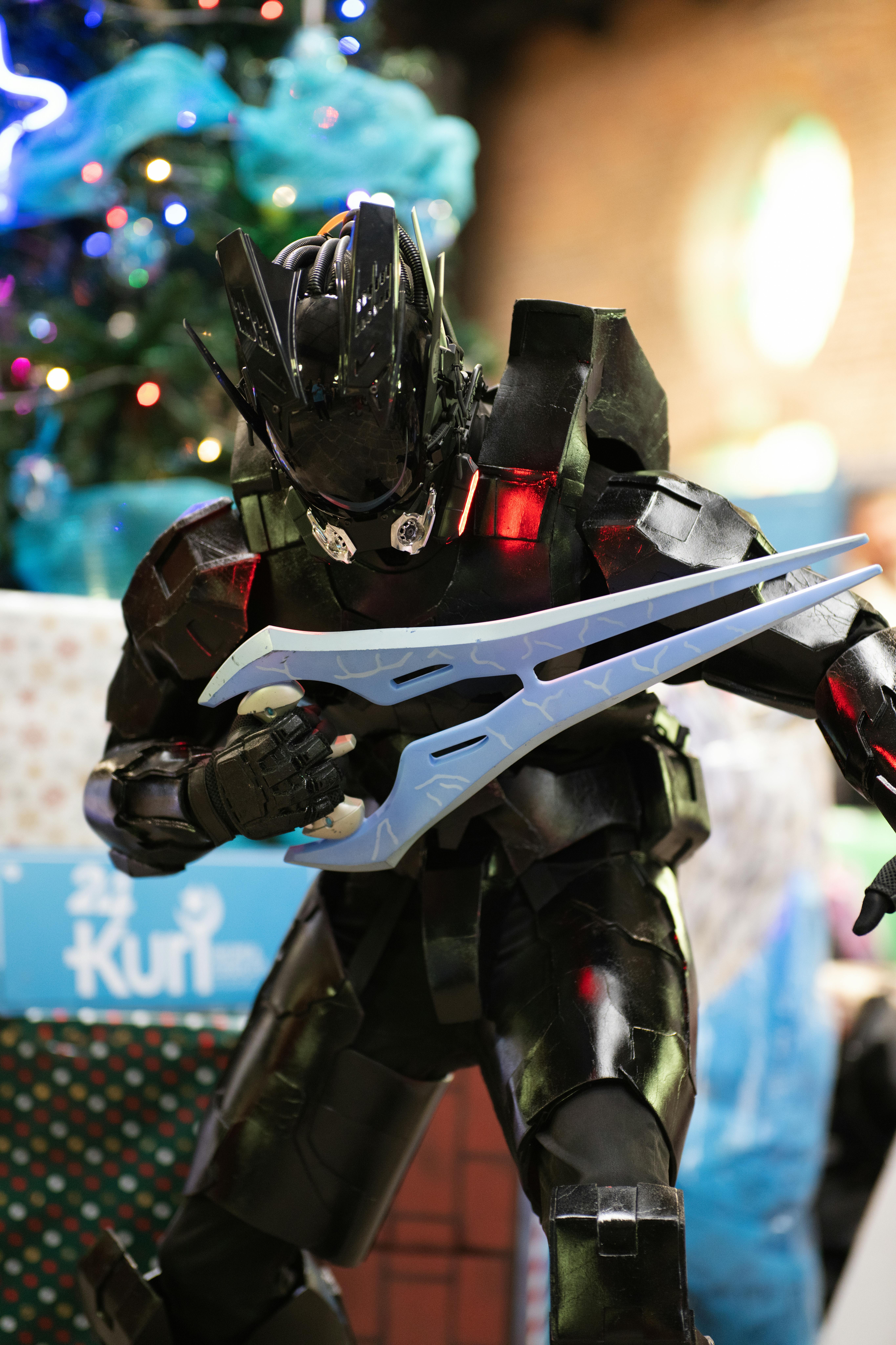 Futuristic Robot Cosplay at Anime Convention · Free Stock Photo