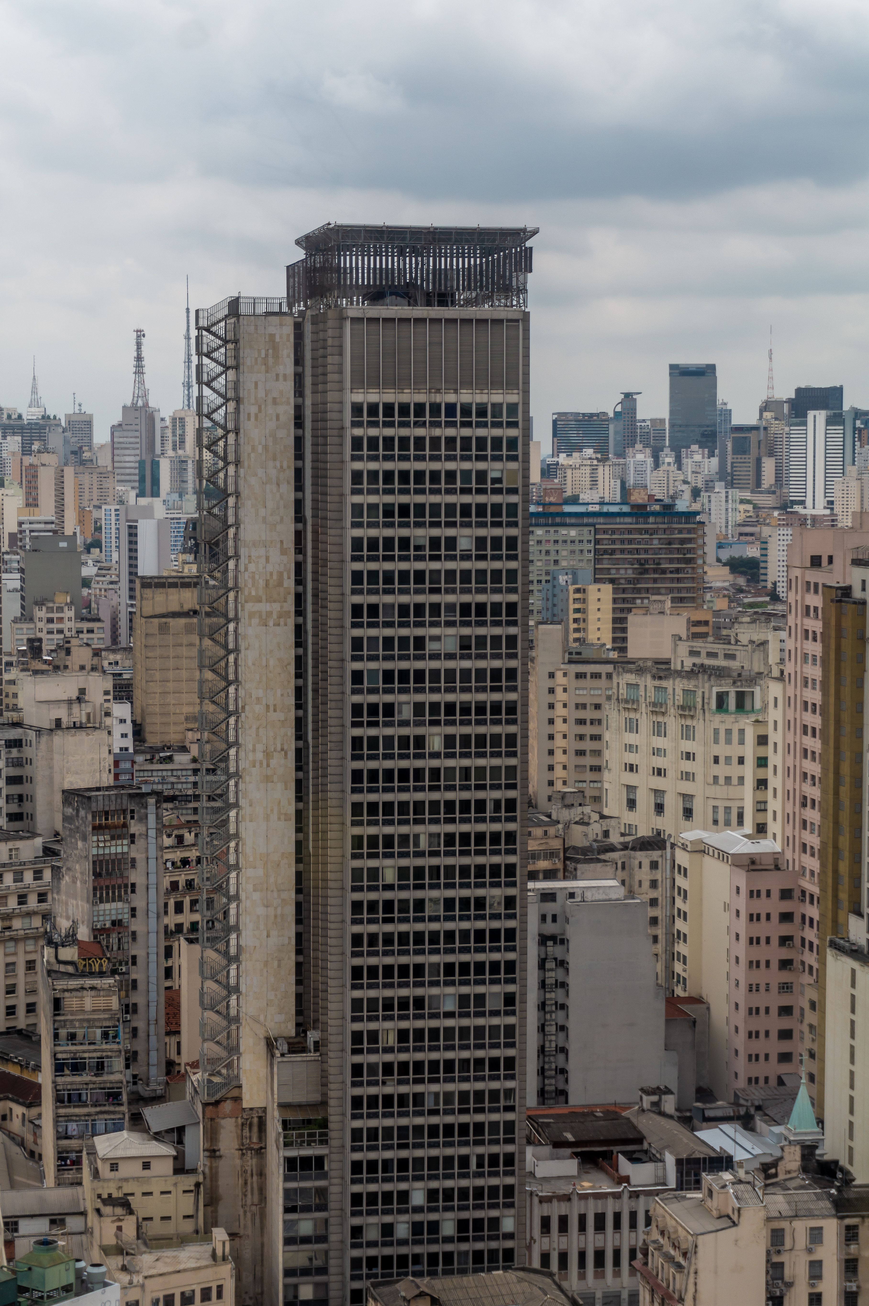 Skyline View of São Paulo's High-Rise Buildings · Free Stock Photo