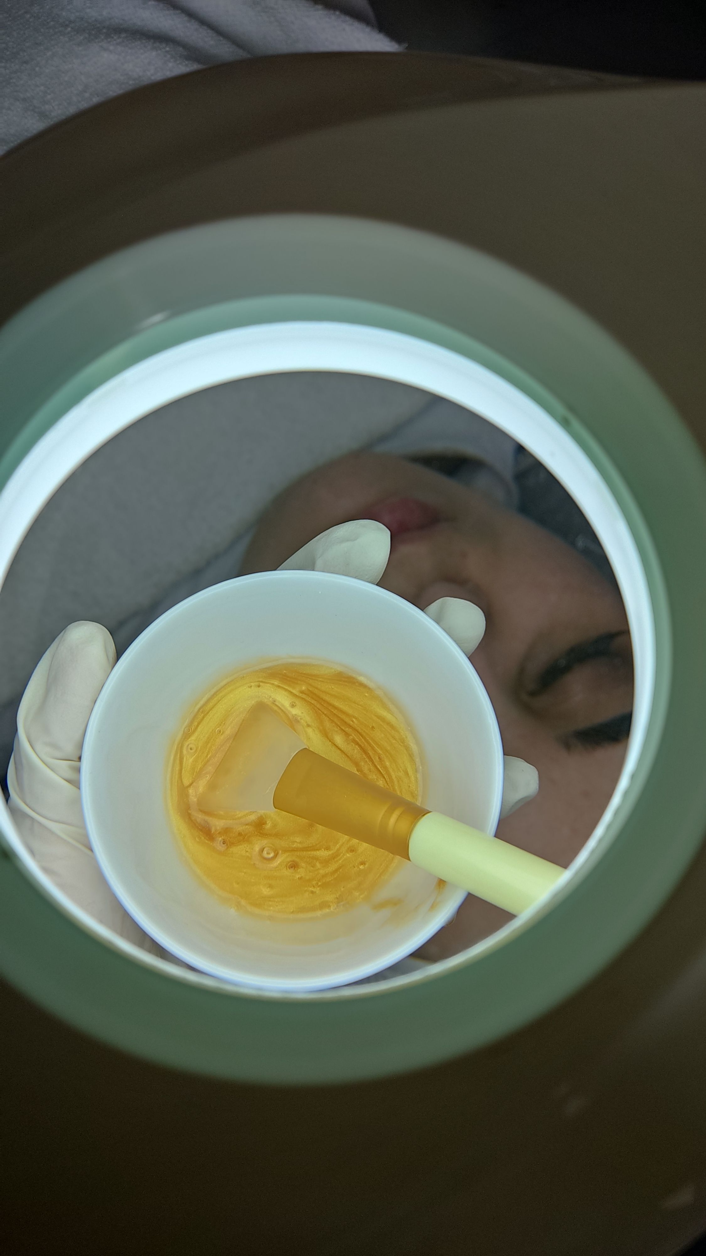 Spa Facial Treatment with Face Mask Application · Free Stock Photo