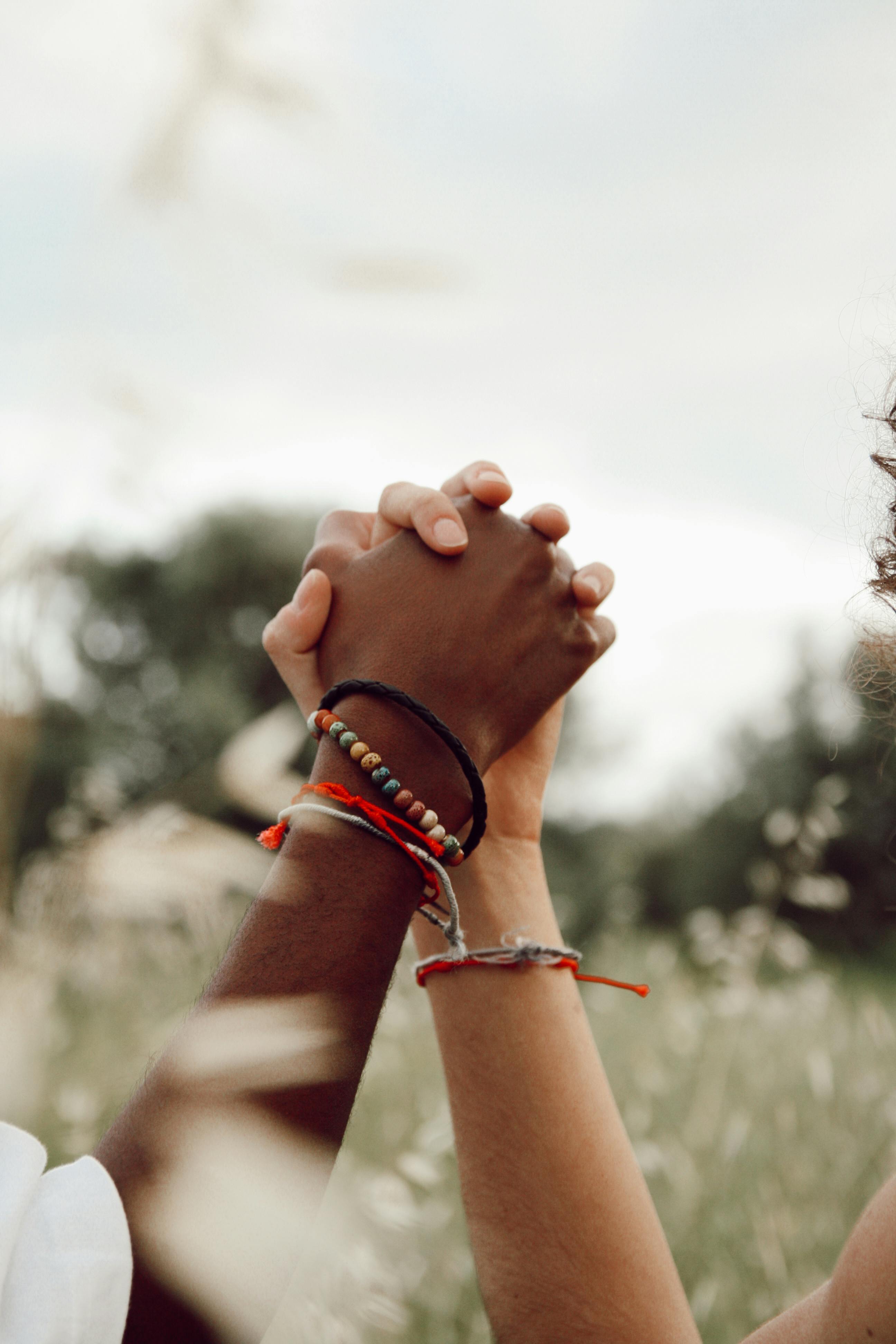 Unity and Friendship in Nature Setting · Free Stock Photo