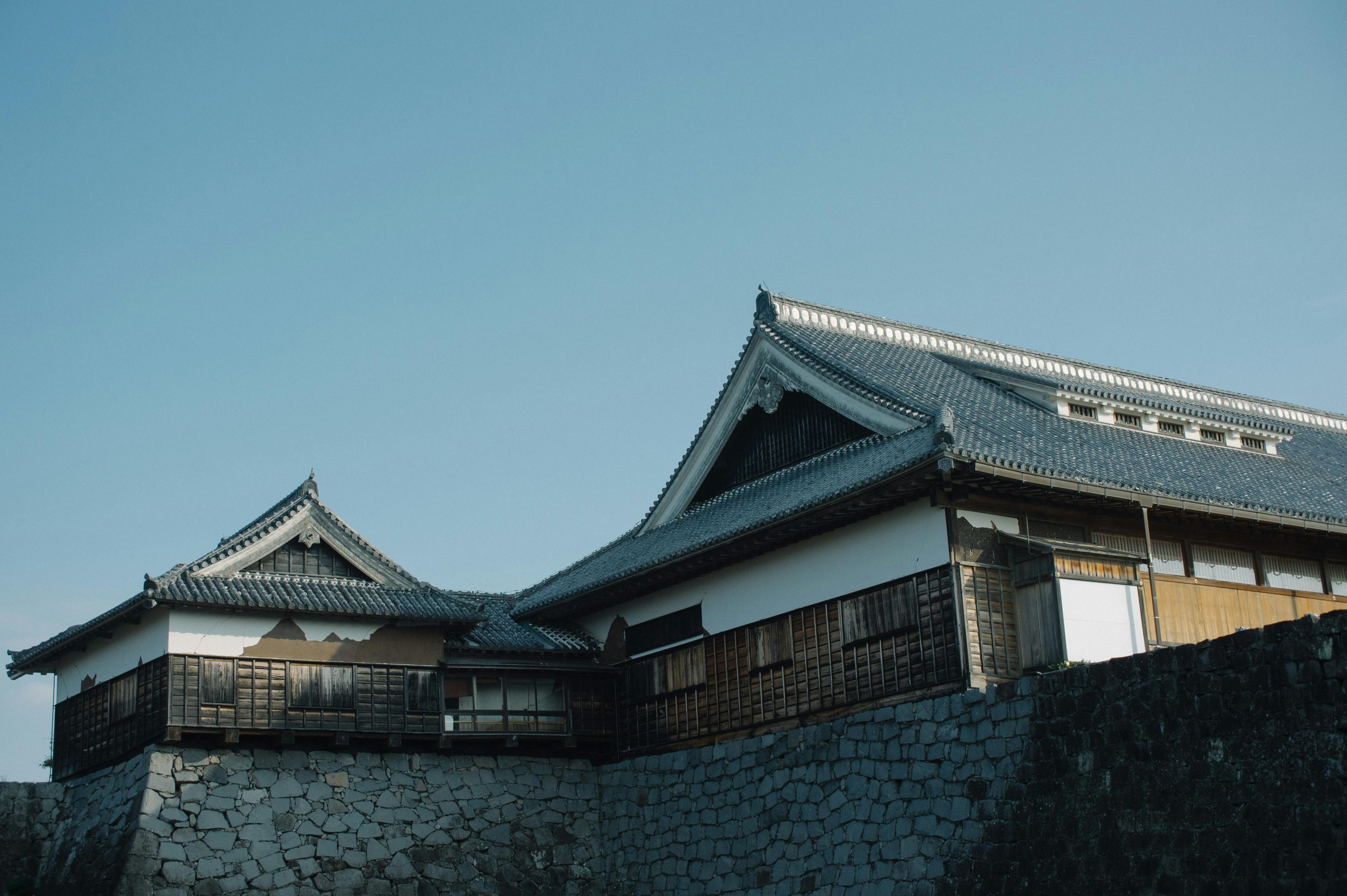 Traditional Japanese Castle Architecture in Japan · Free Stock Photo