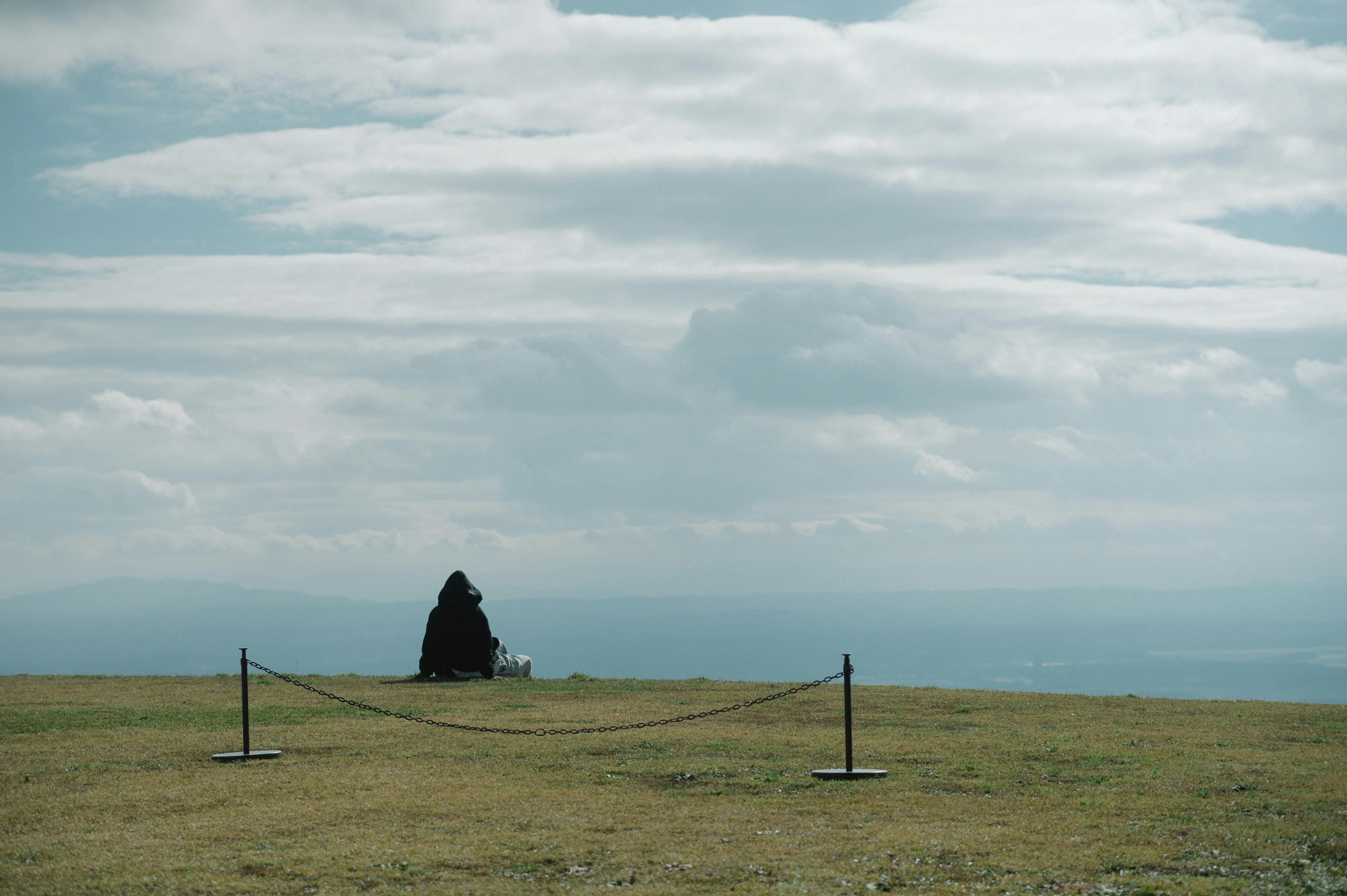 Solitude on a Scenic Hilltop in Japan · Free Stock Photo