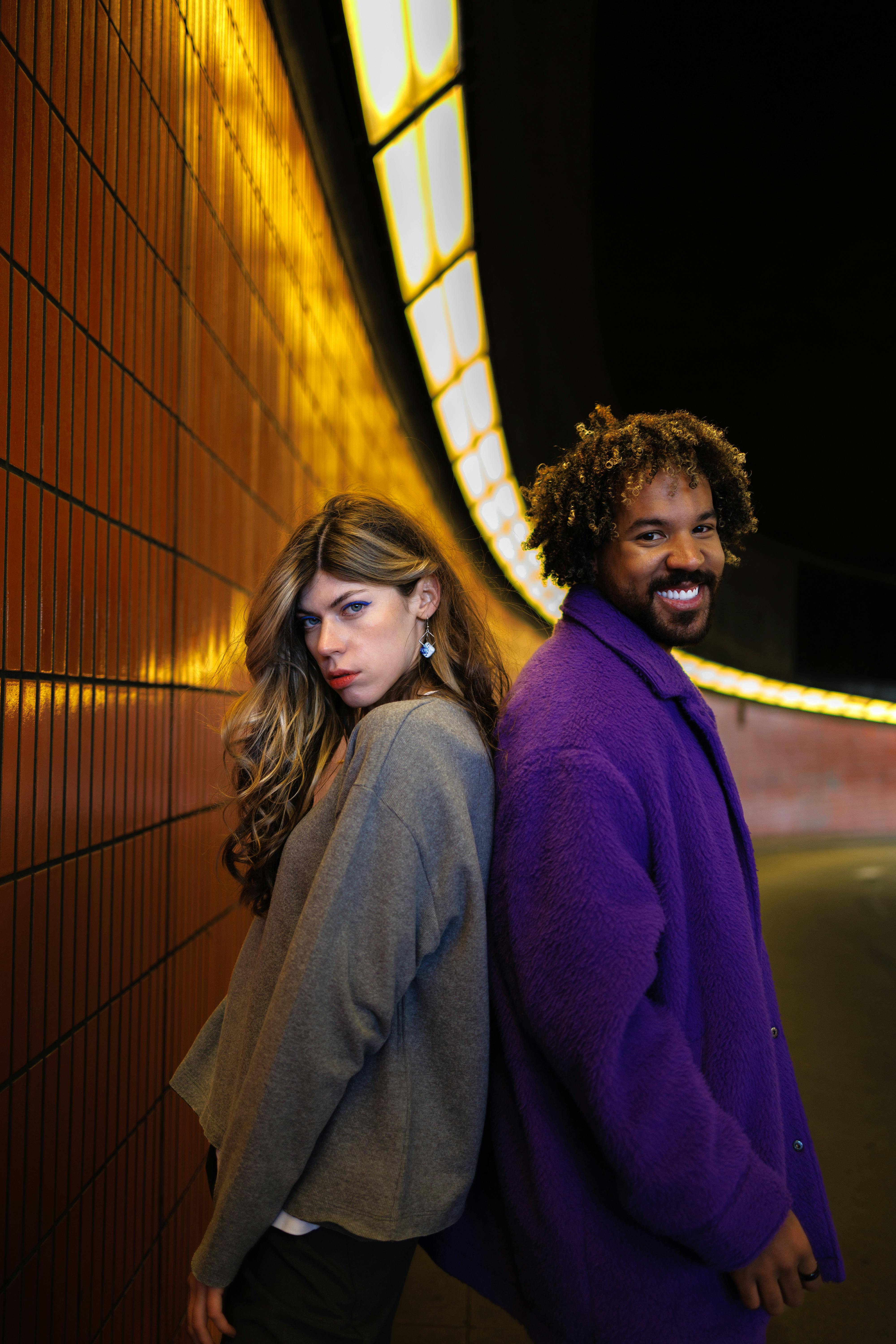 Stylish Portrait in Urban Tunnel Setting · Free Stock Photo