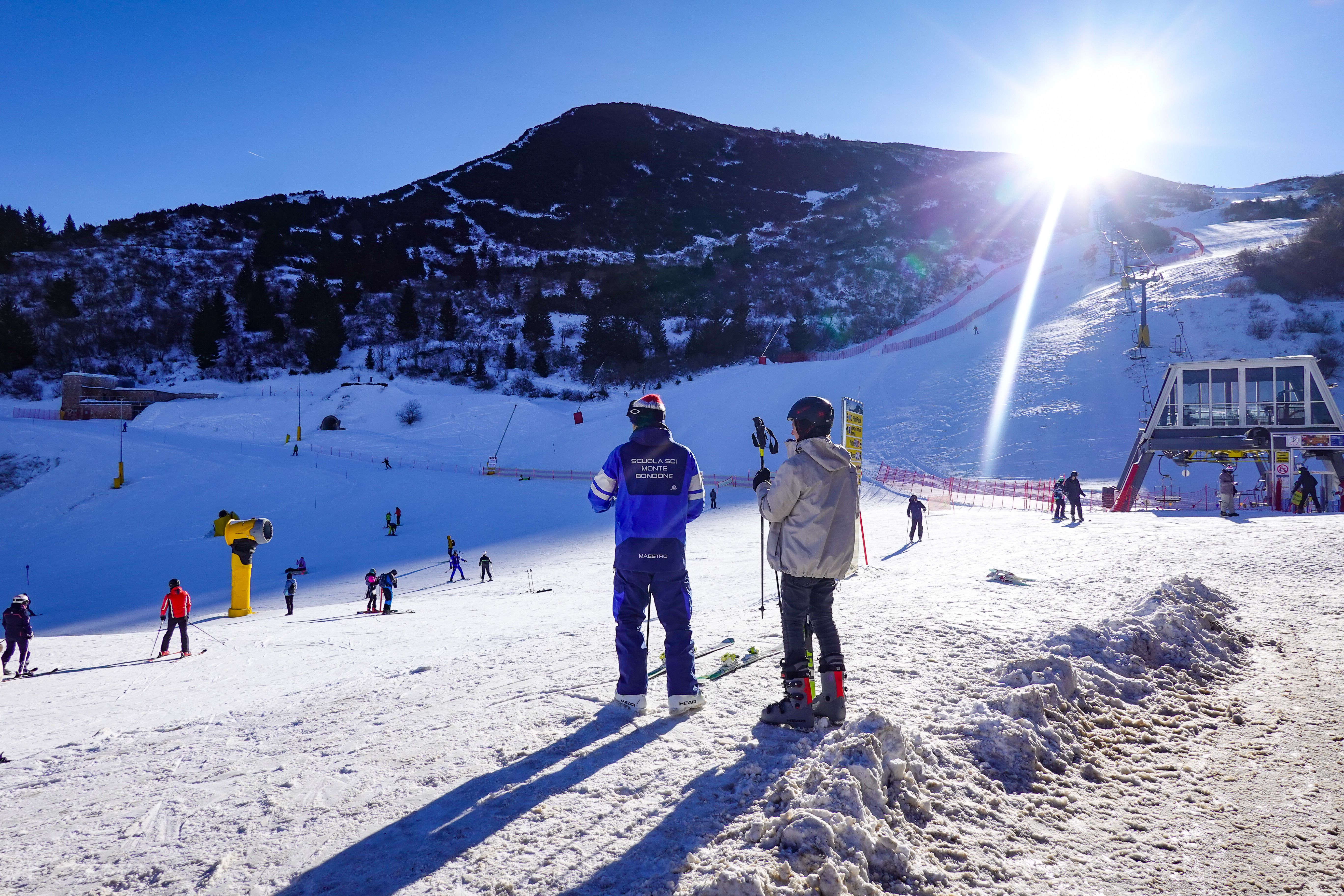 Exhilarating Ski Day in the Snow-Capped Mountains · Free Stock Photo