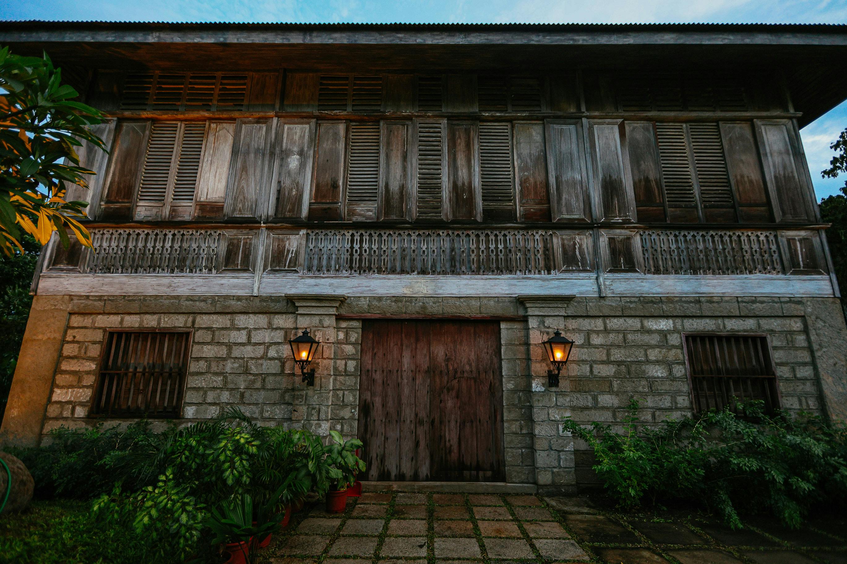 Rustic Heritage House with Wooden Shutters · Free Stock Photo