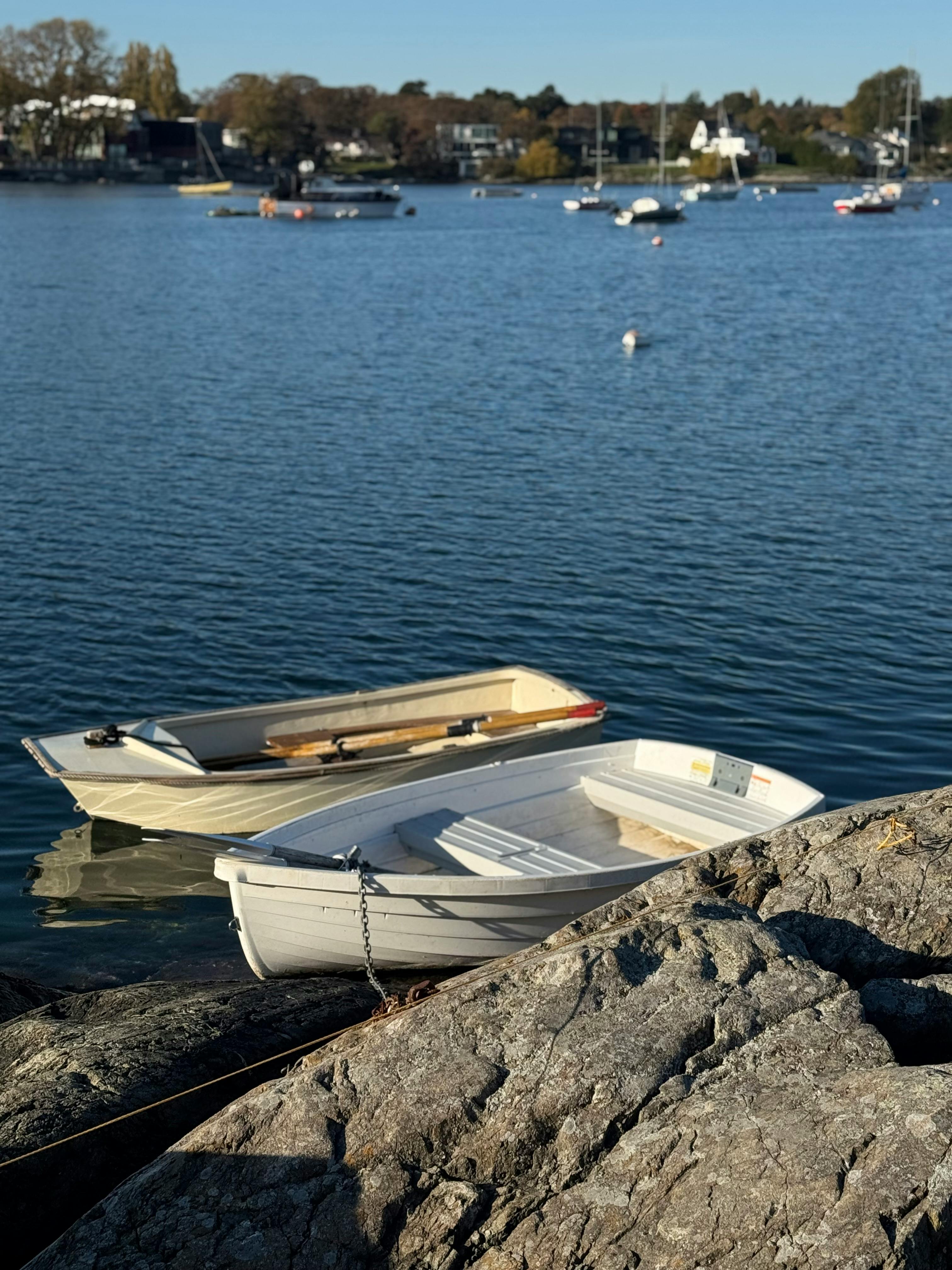 Tranquil Boats by Oak Bay, British Columbia · Free Stock Photo