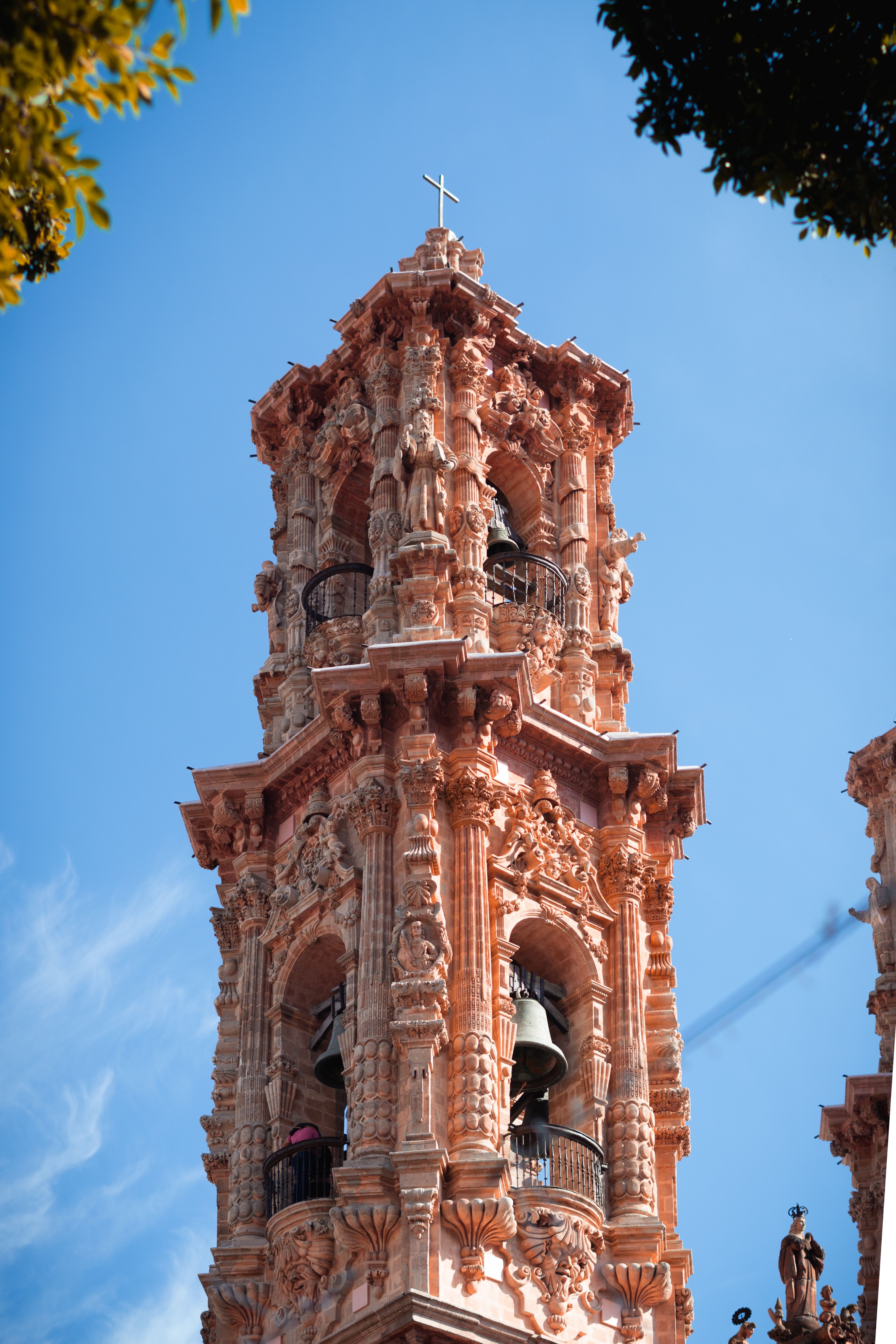 Baroque Bell Tower in Taxco, Guerrero, Mexico · Free Stock Photo