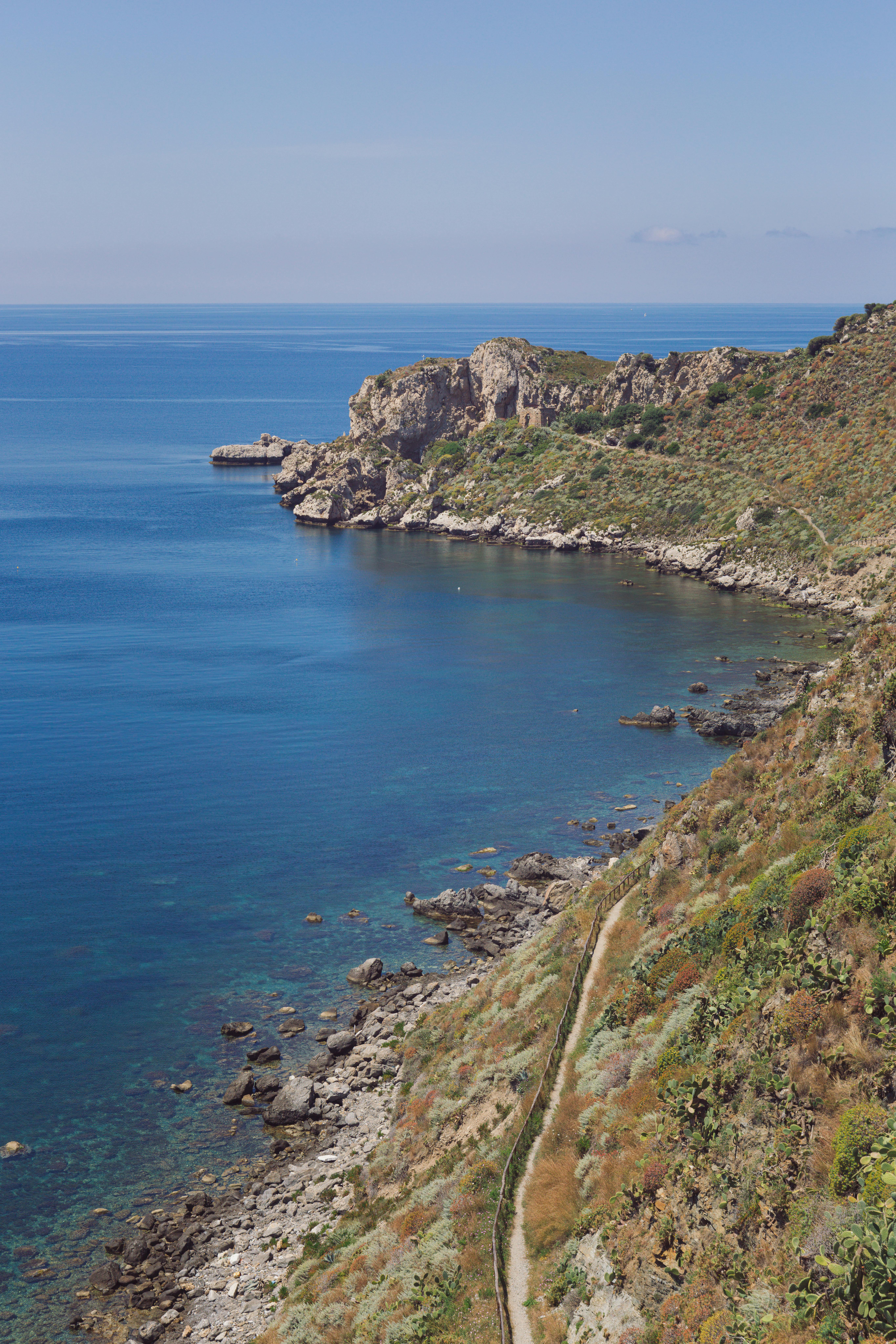 Scenic Coastal View of Milazzo, Sicily · Free Stock Photo