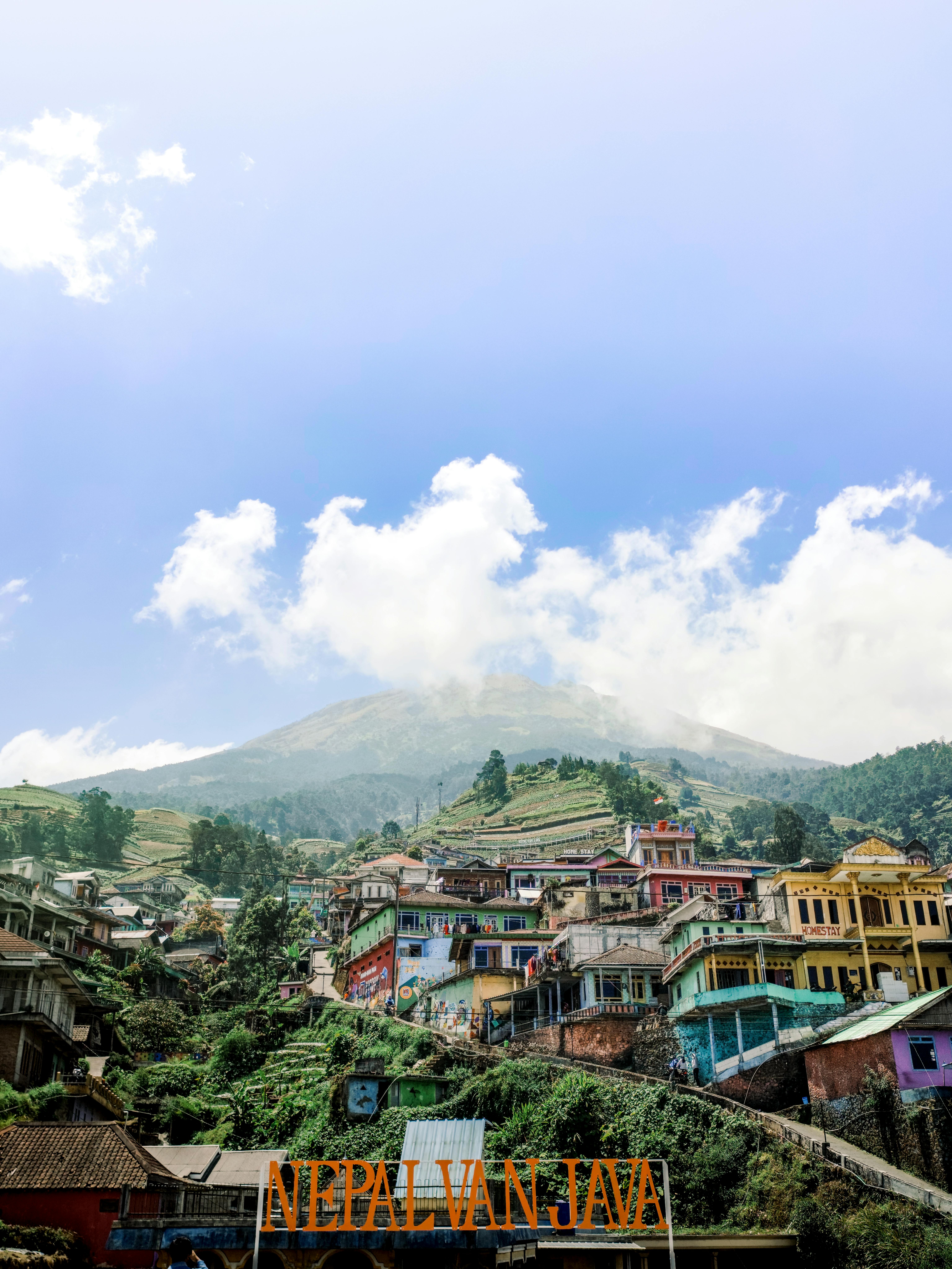 Scenic View of Nepal van Java in Central Java · Free Stock Photo
