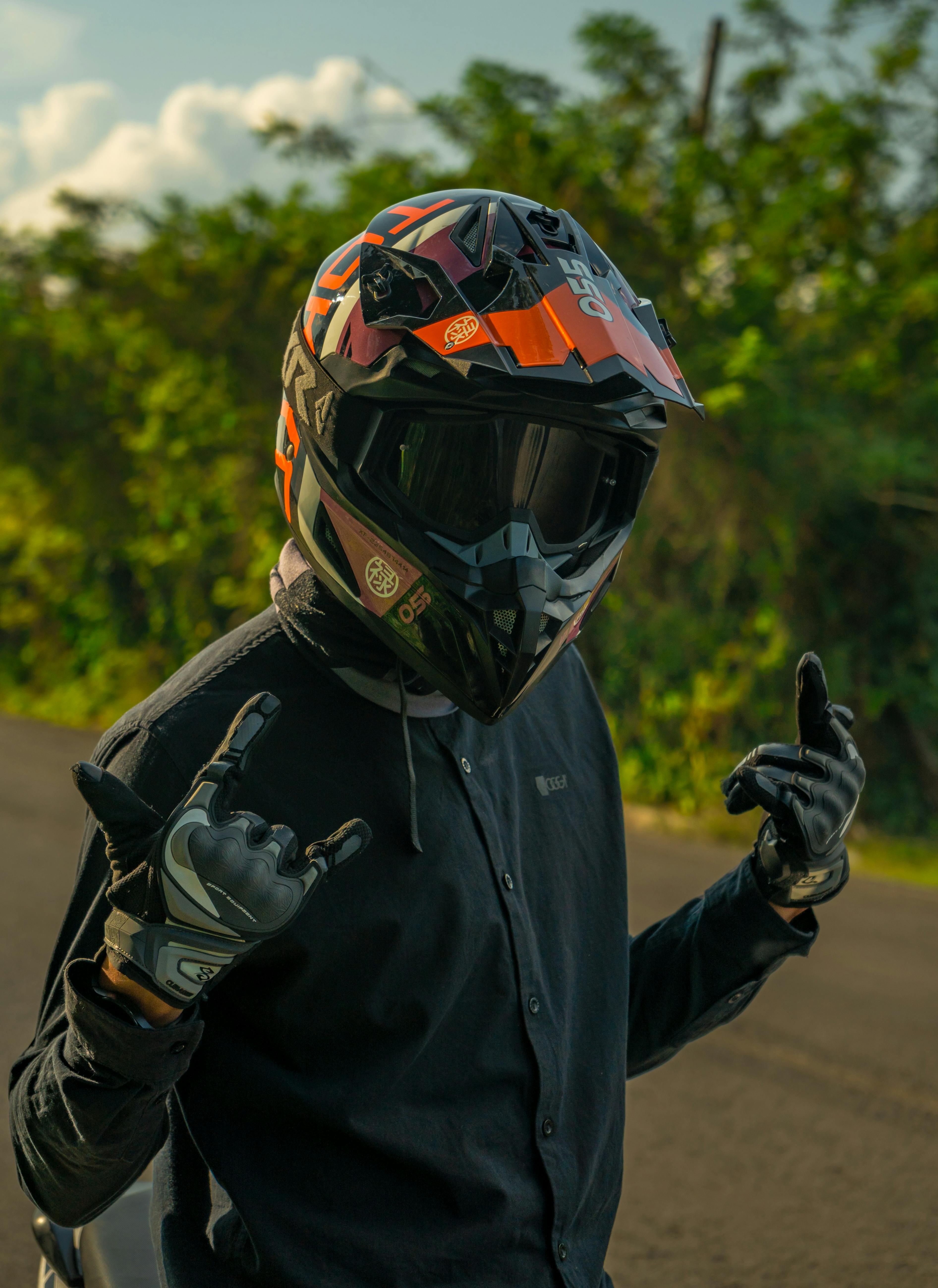 Motociclista · Foto profissional gratuita