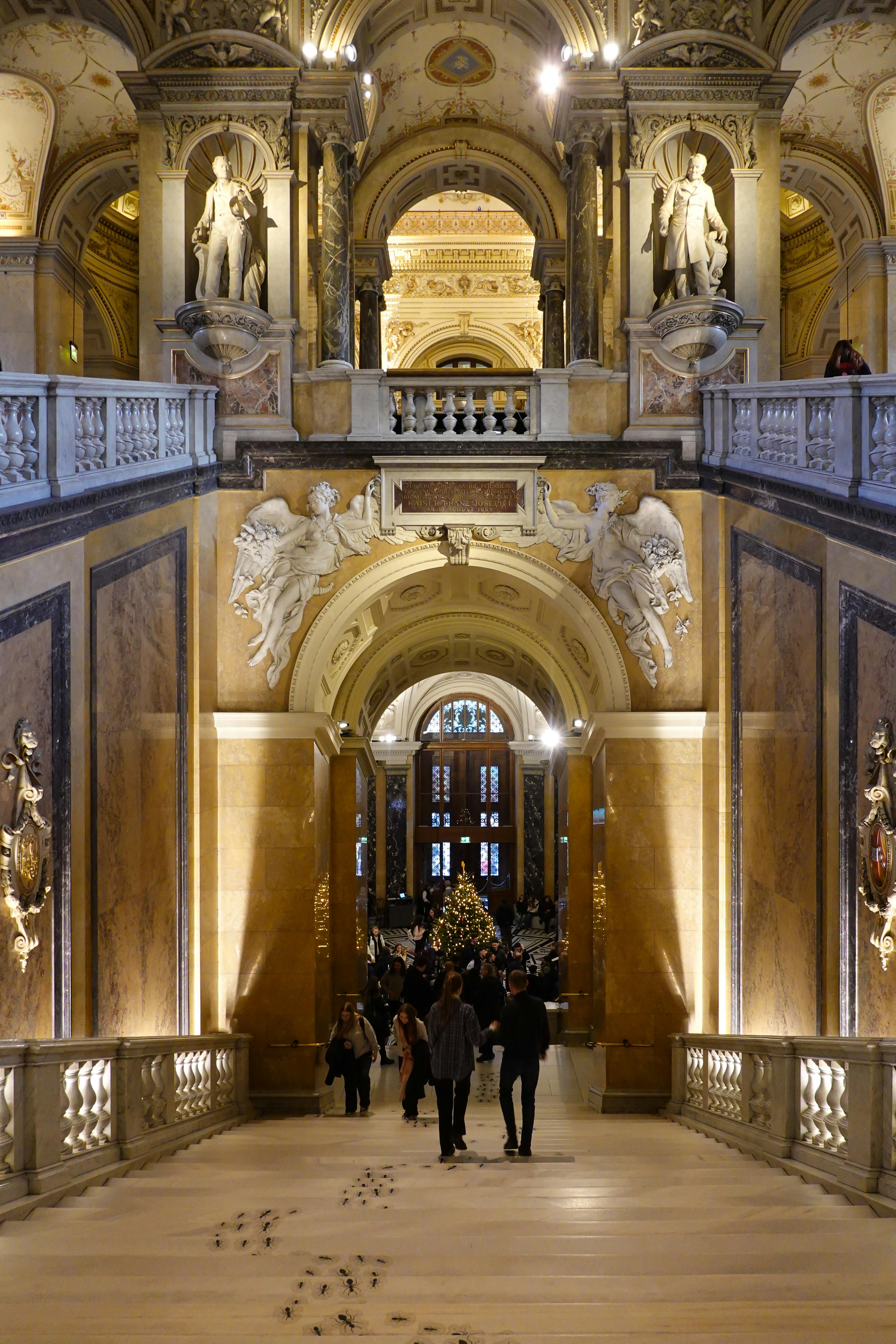 Grand Interior of Ornate Historic Museum · Free Stock Photo