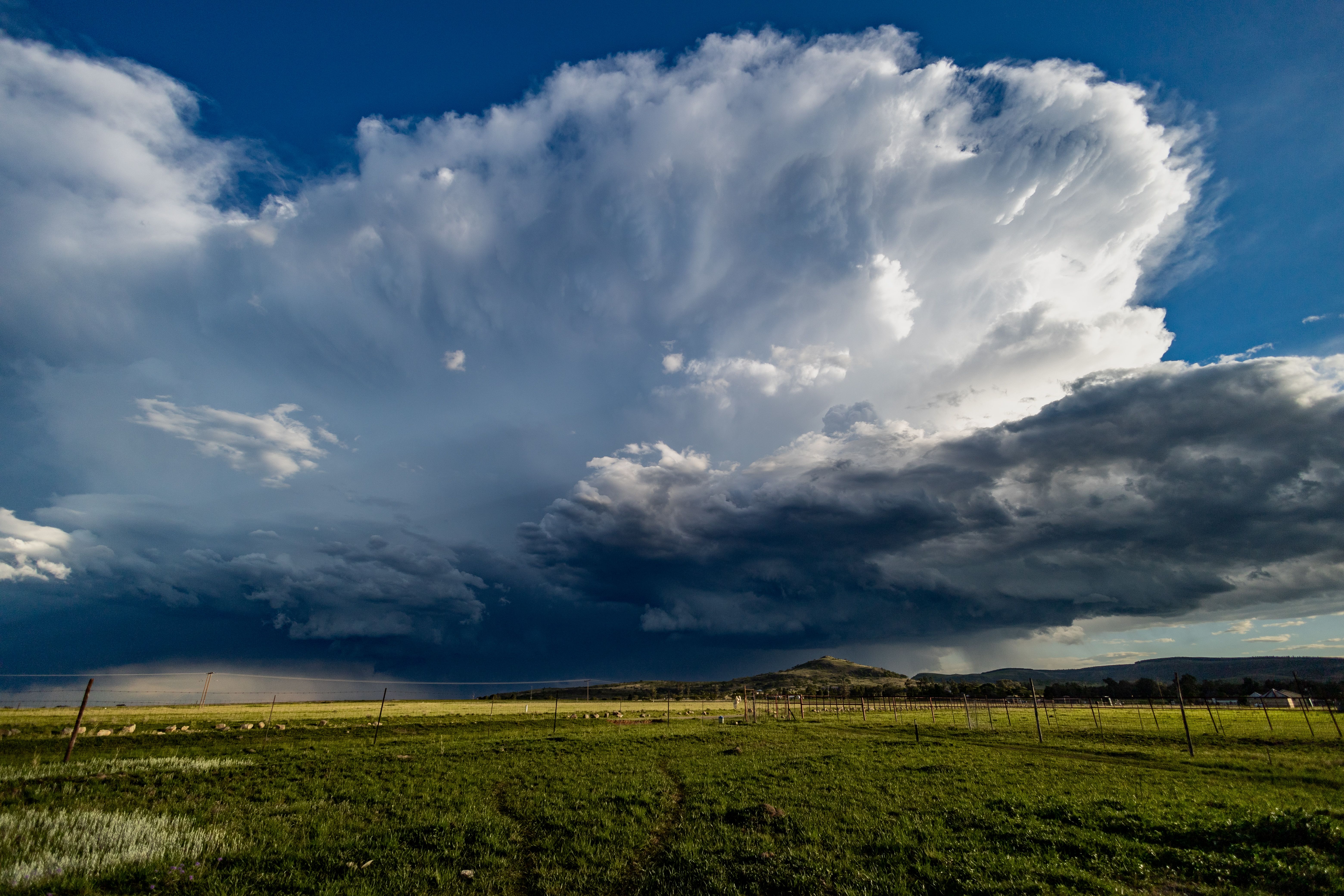 Dramatic Cumulus Clouds in South African Sky · Free Stock Photo