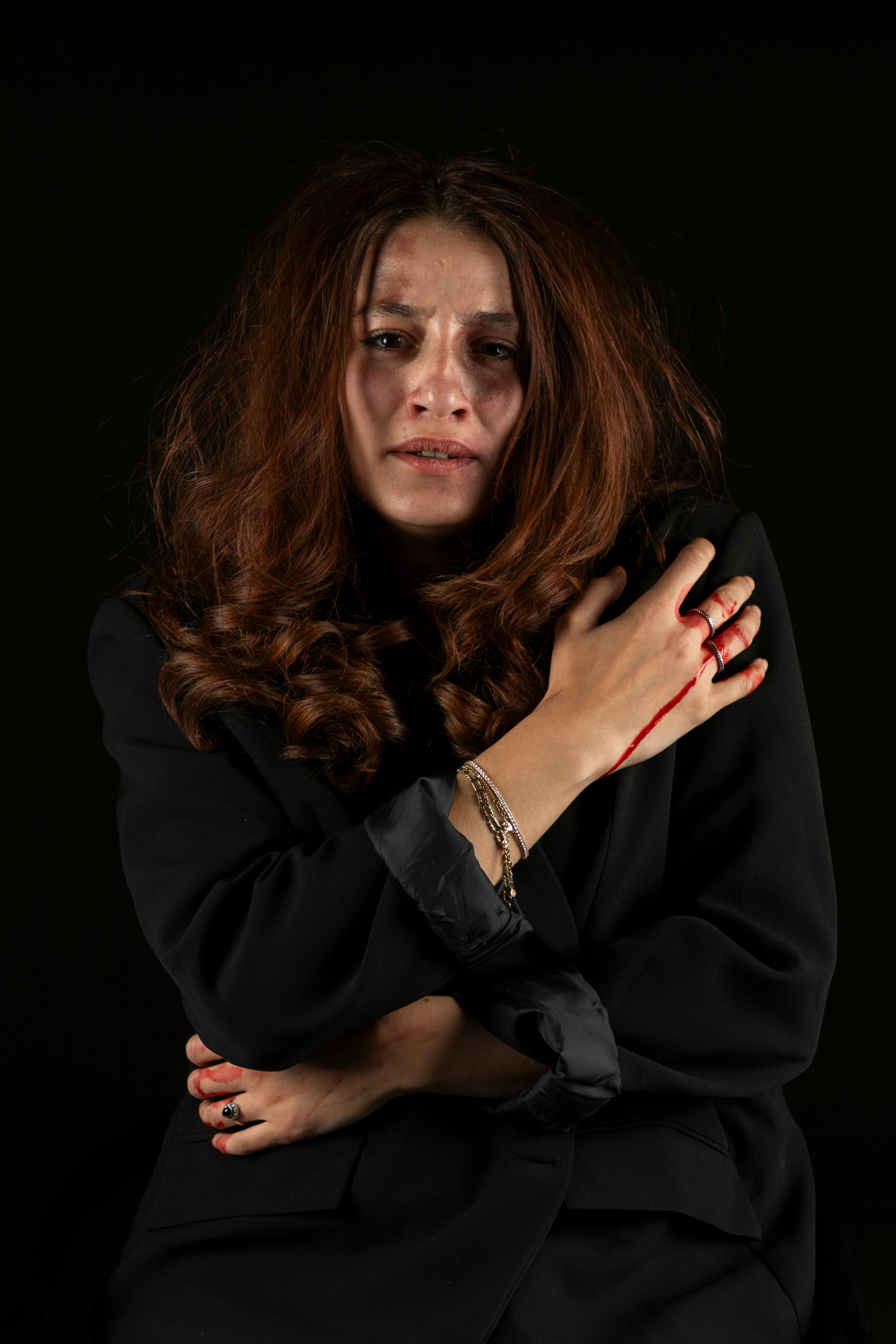 Dramatic Portrait of Distressed Woman · Free Stock Photo