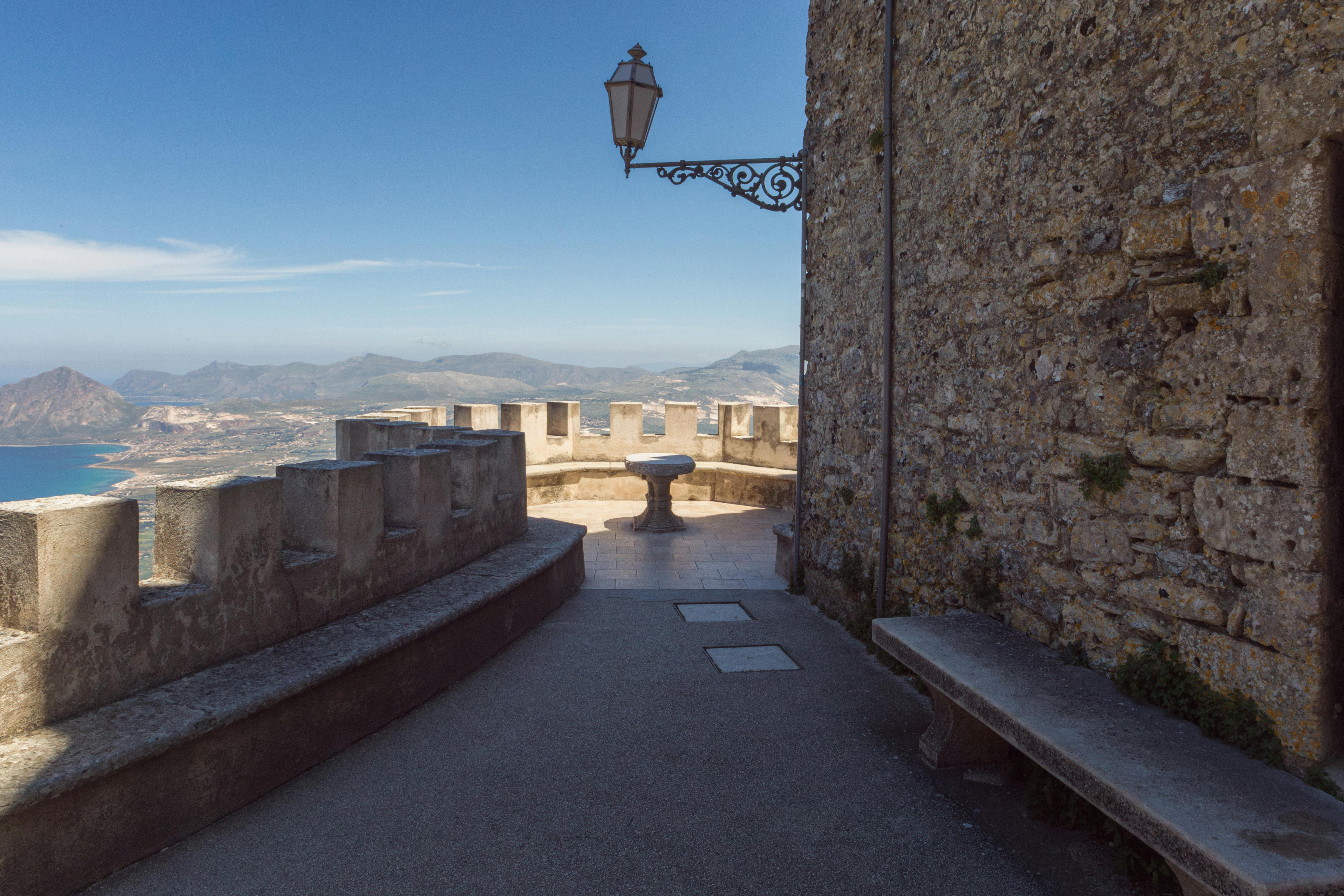 Scenic View from Erice Castle, Sicily · Free Stock Photo