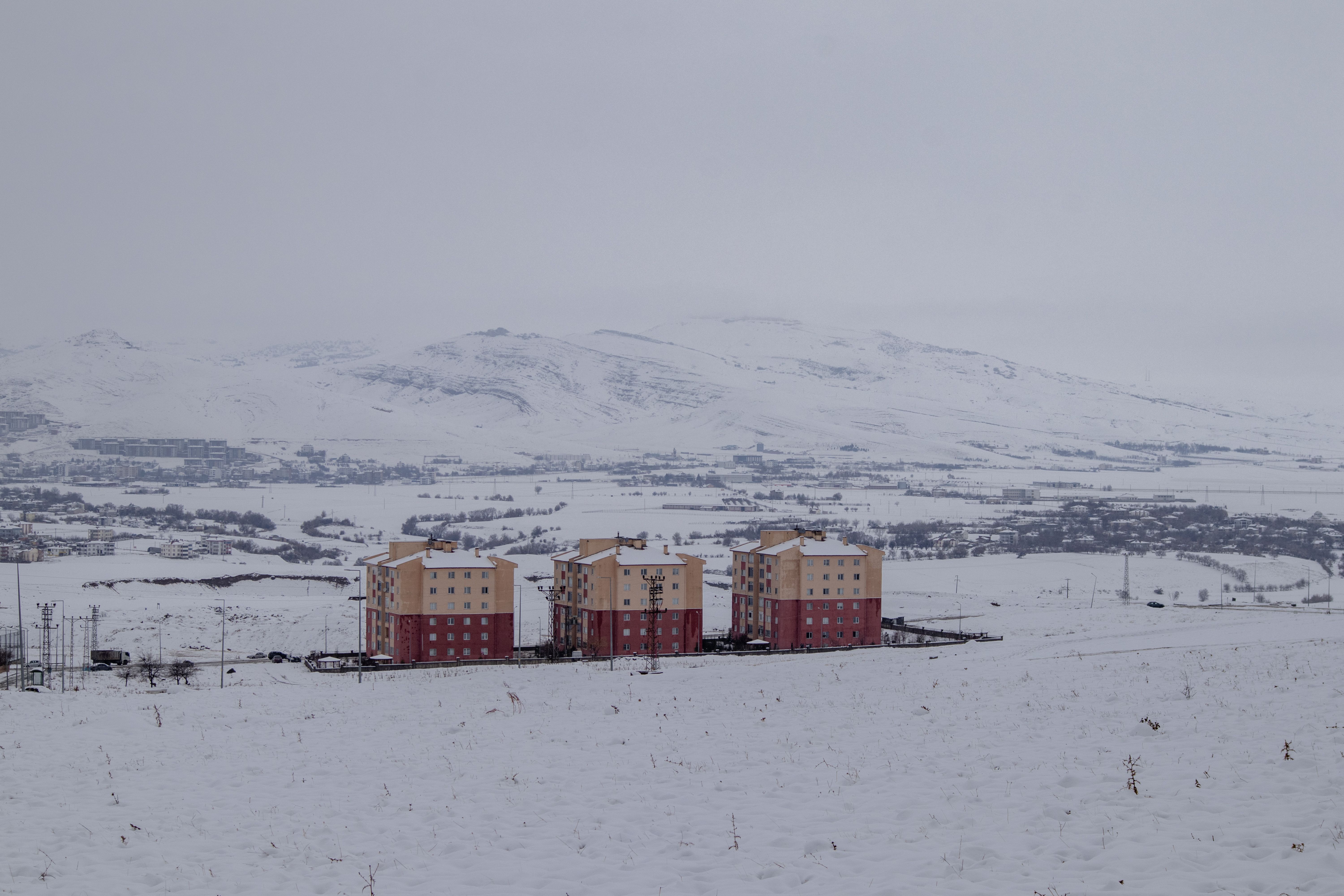 Snow-Covered Landscape in Palu, Turkey · Free Stock Photo