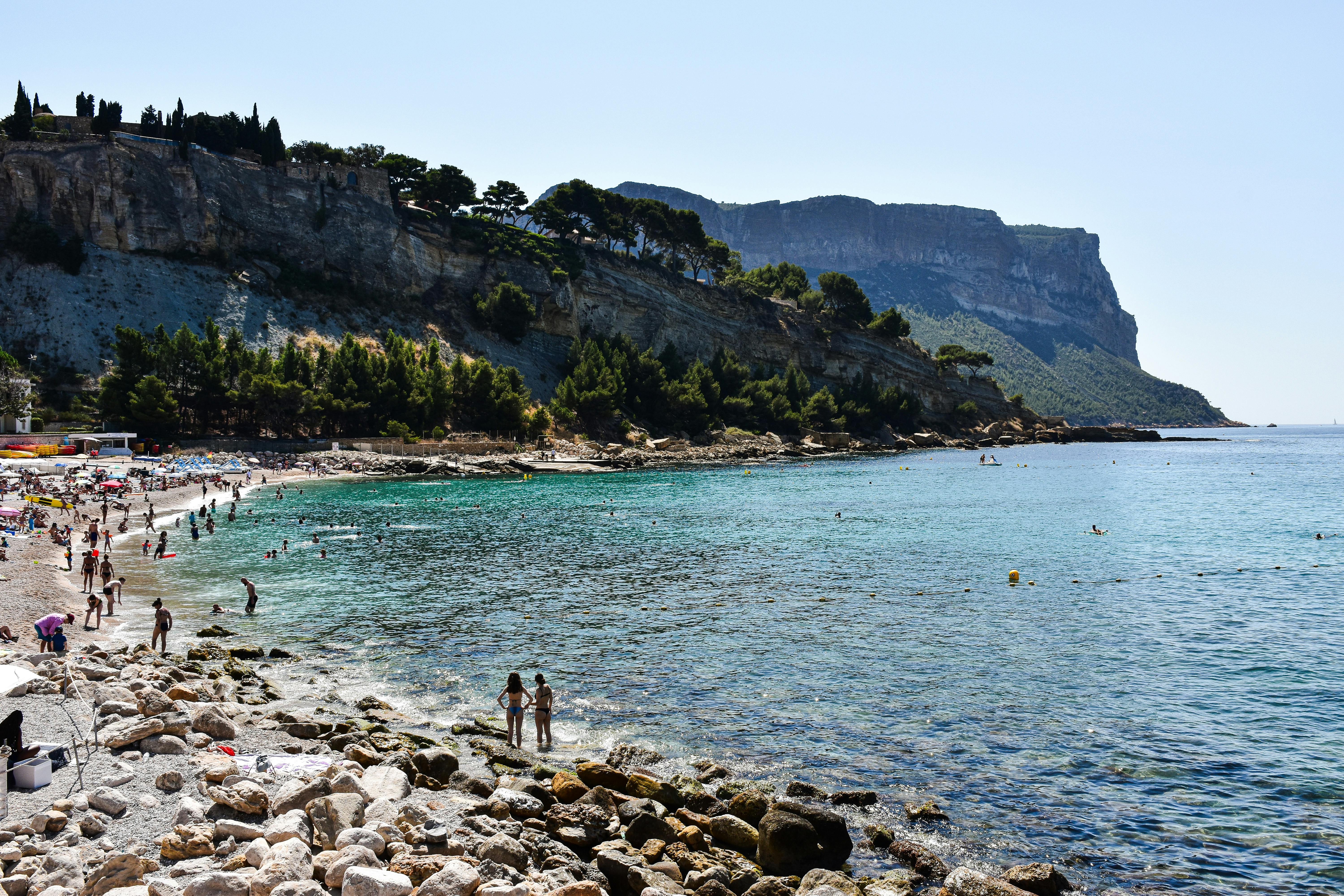 Scenic Beach View in Cassis, Provence, France · Free Stock Photo