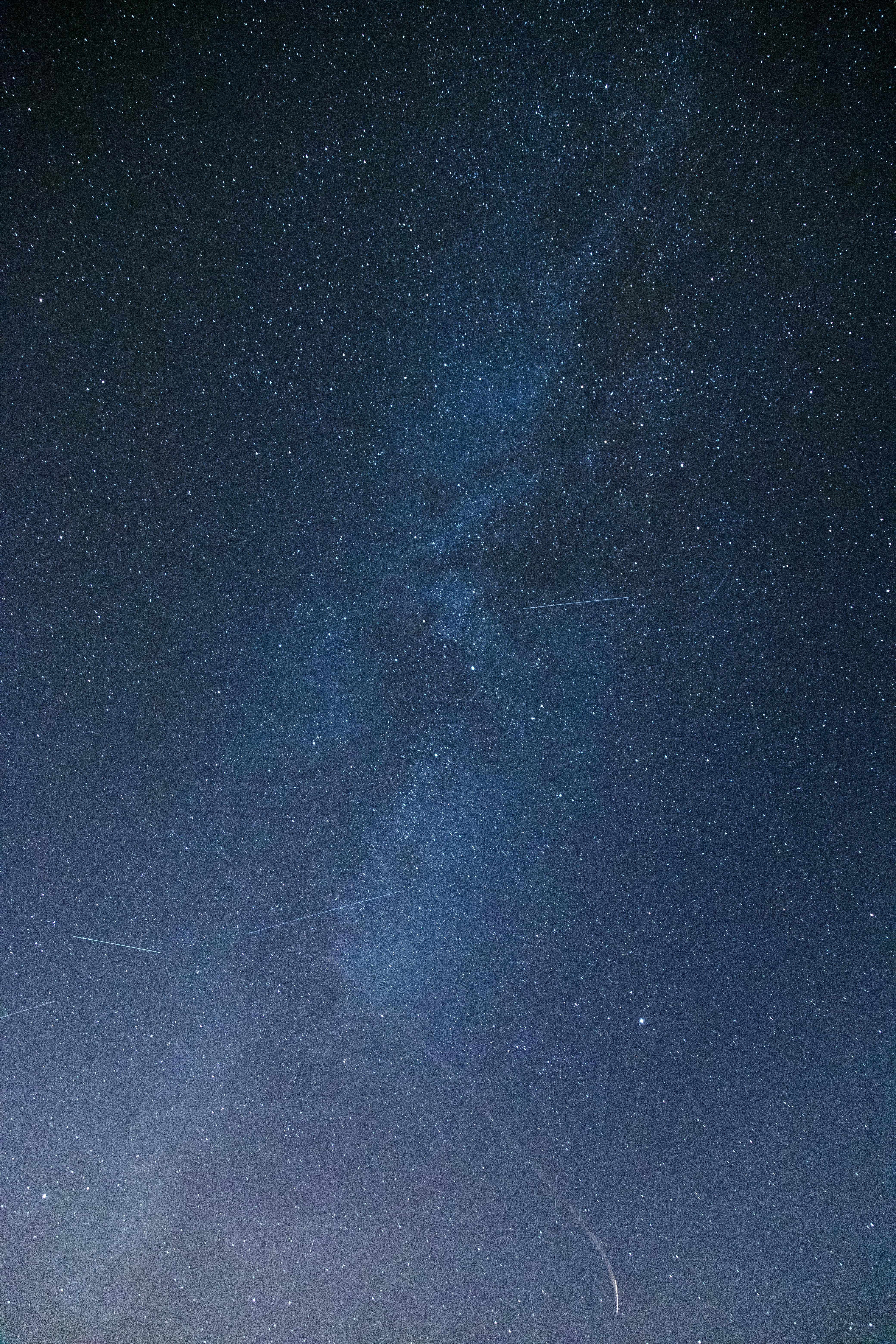 Starry Night Sky in Saxony, Germany · Free Stock Photo