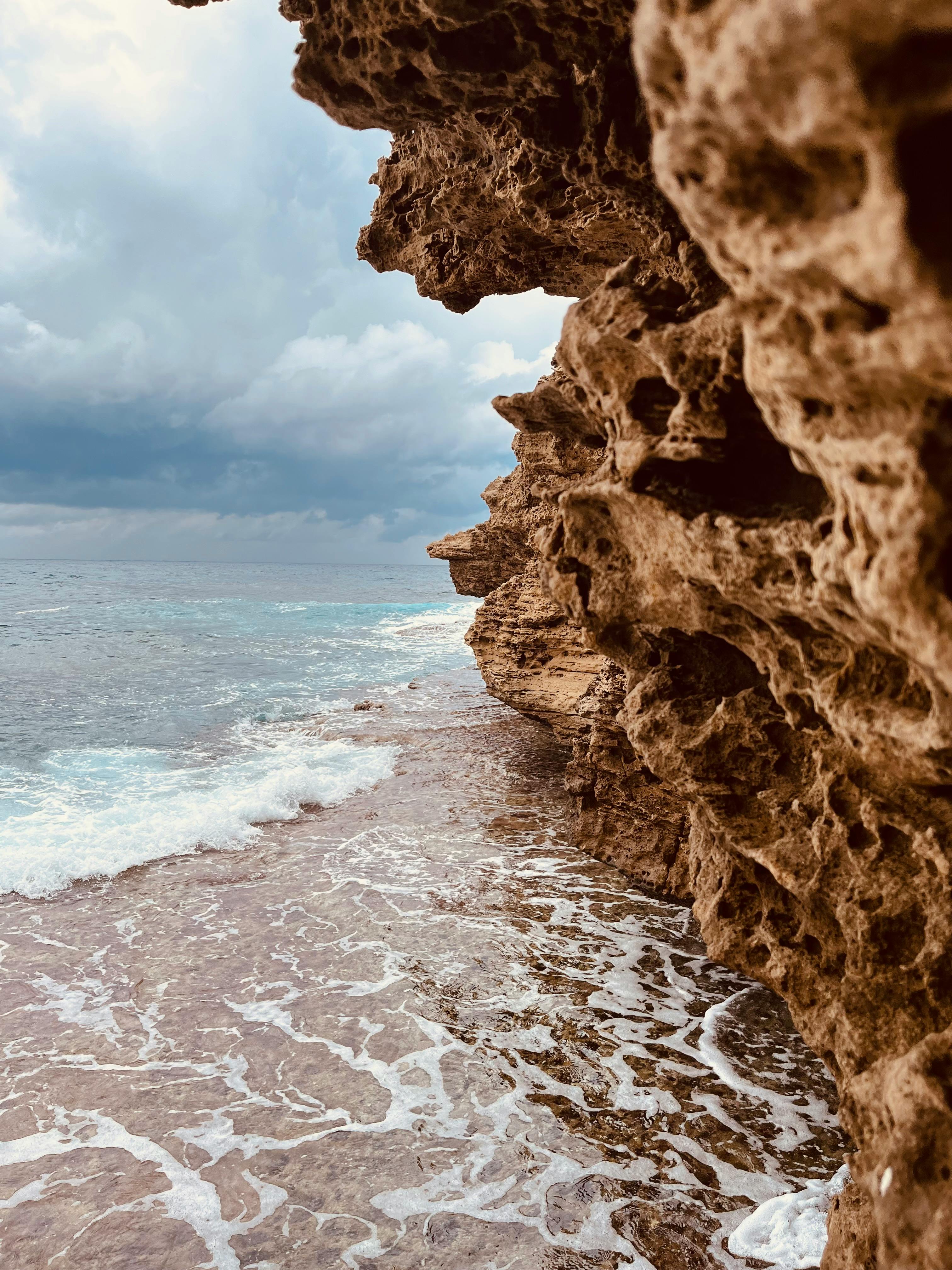Rugged Coastal Cliffs Overlooking the Ocean · Free Stock Photo