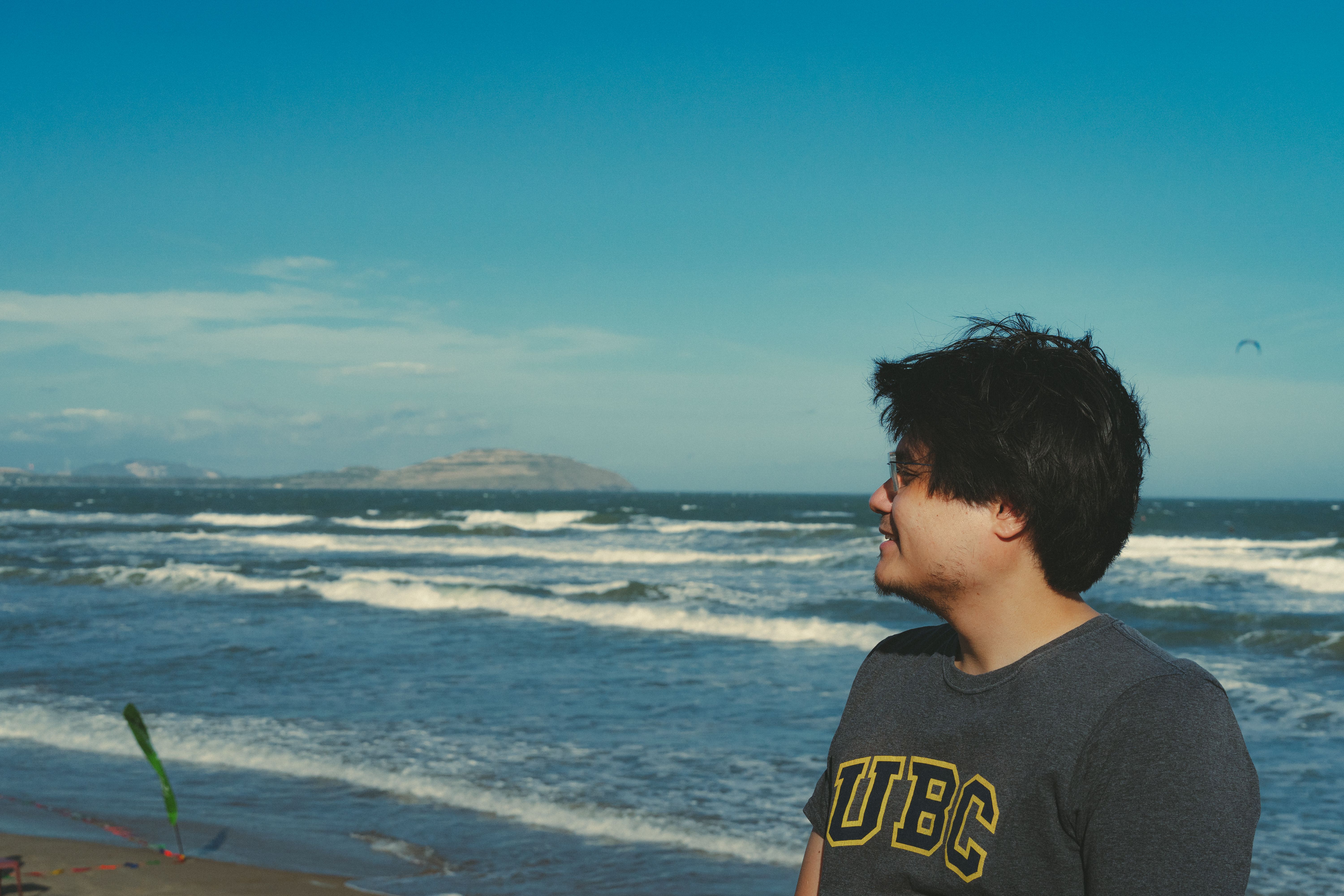 Young Man Enjoying Sunny Beach in Vietnam · Free Stock Photo