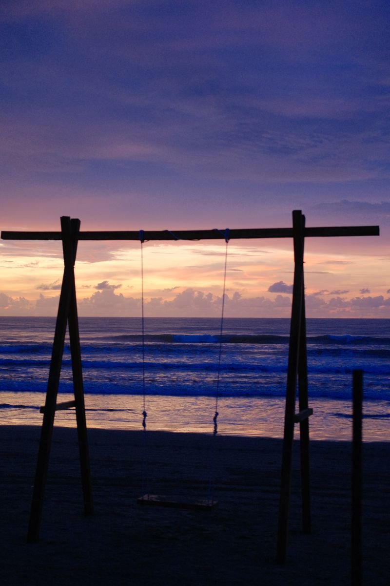 Swing Sunset Beach Photos, Download The BEST Free Swing Sunset Beach ...
