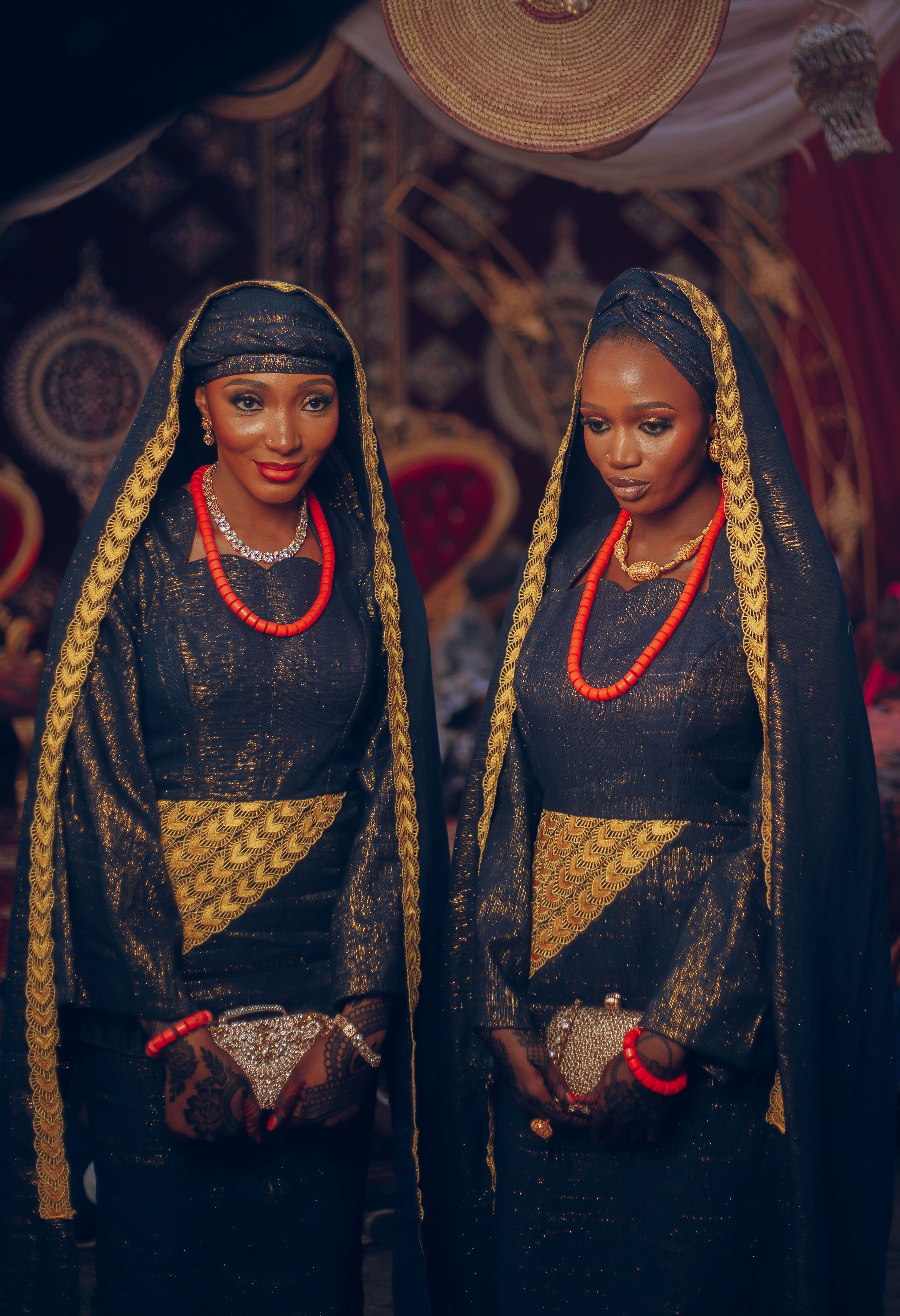 Elegant African Traditional Attire Portrait · Free Stock Photo