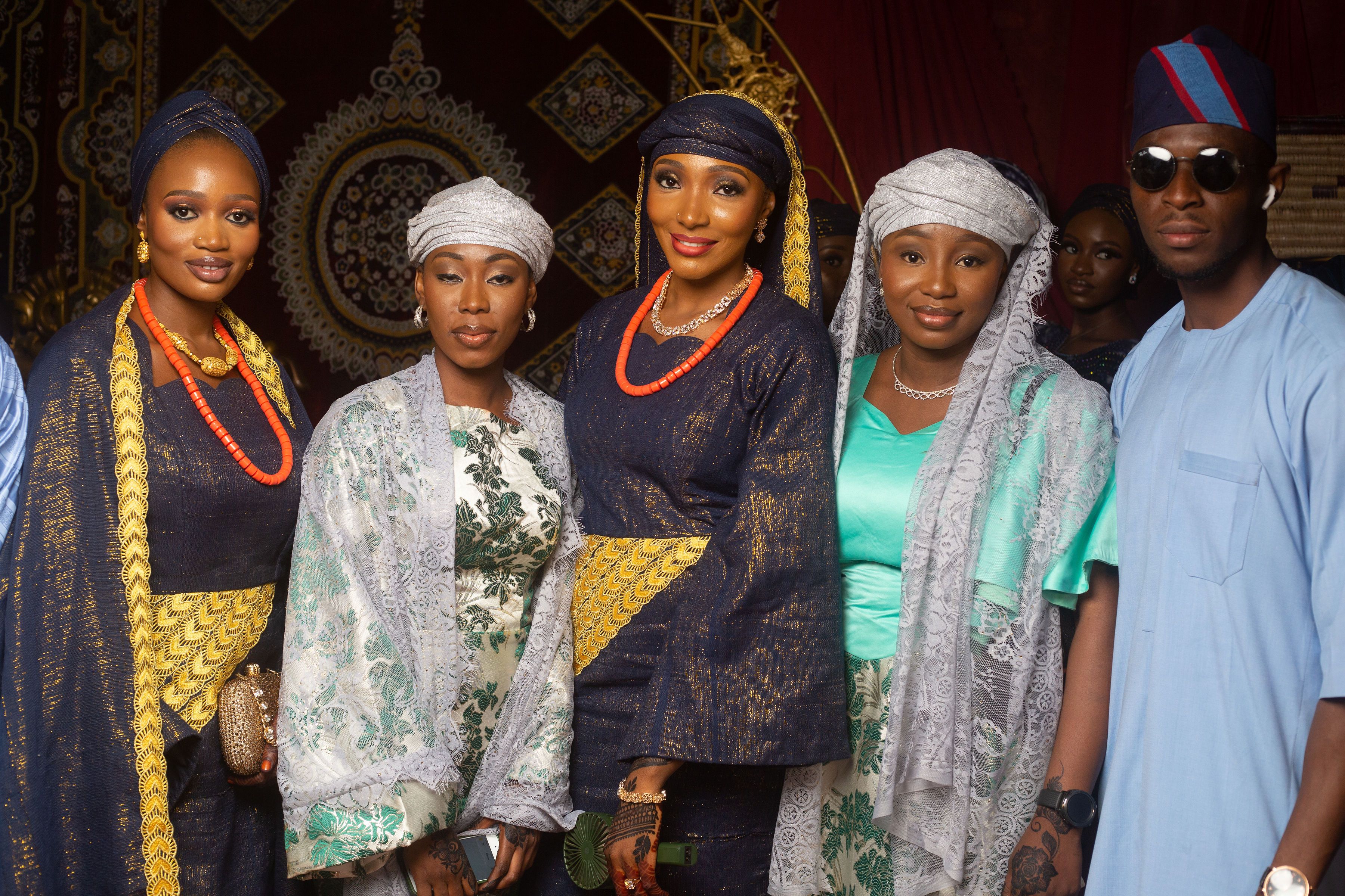 Traditional Nigerian Attire Celebration Portrait · Free Stock Photo