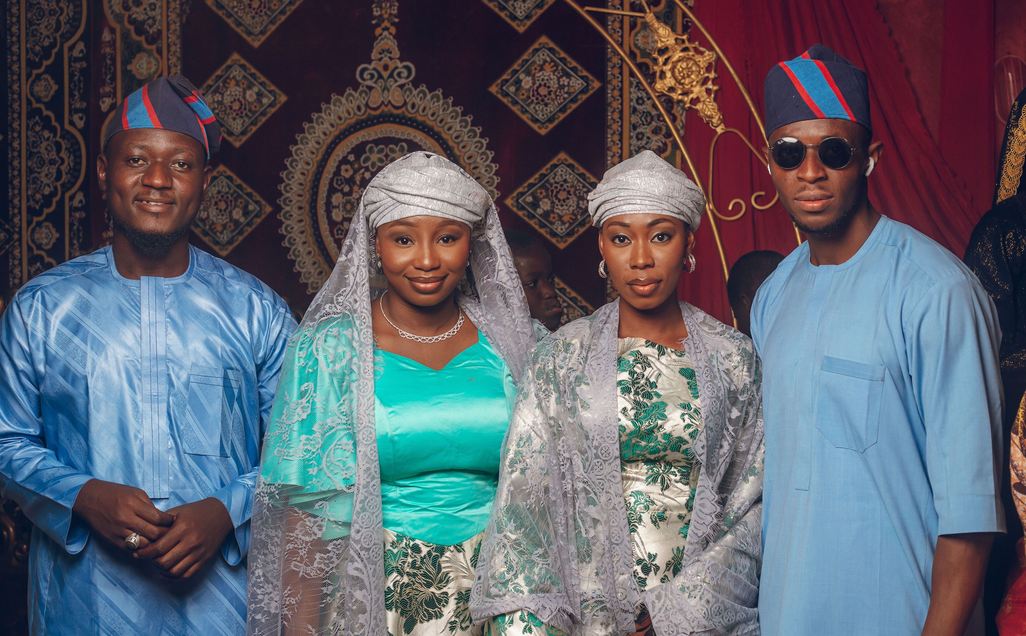 Traditional African Attire Group Portrait · Free Stock Photo