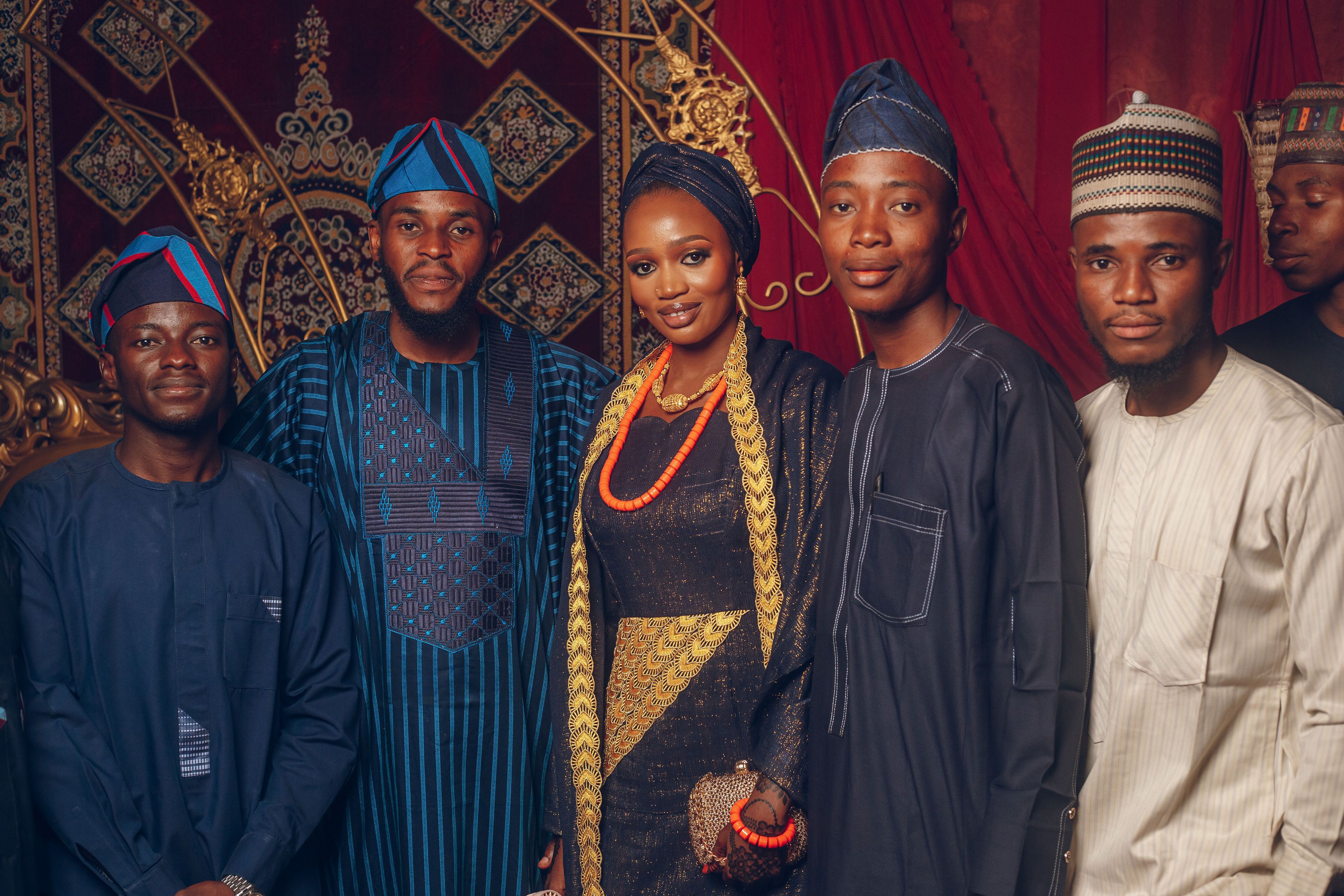 Group Portrait in Traditional African Attire · Free Stock Photo