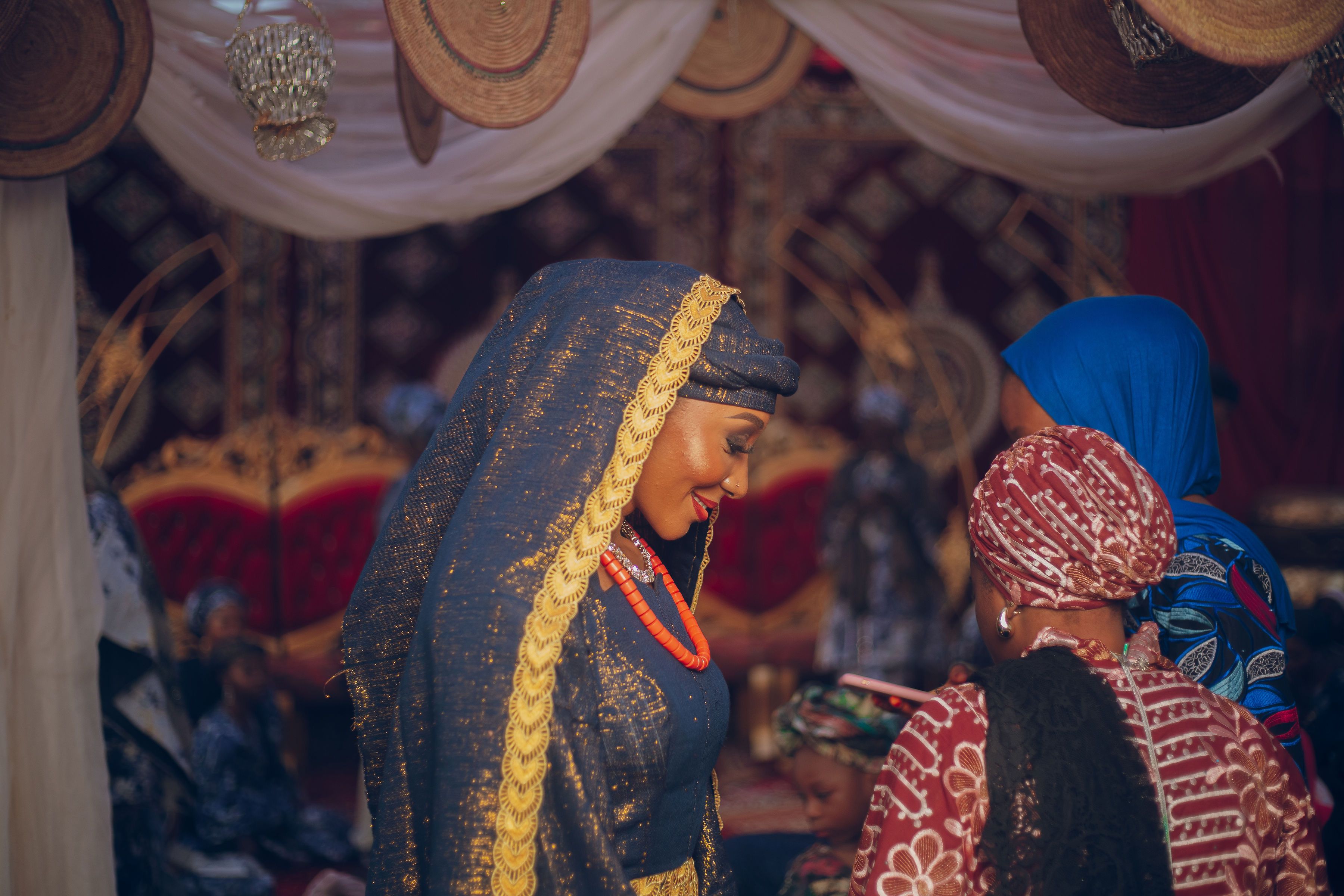 Traditional African Wedding Celebration Scene · Free Stock Photo