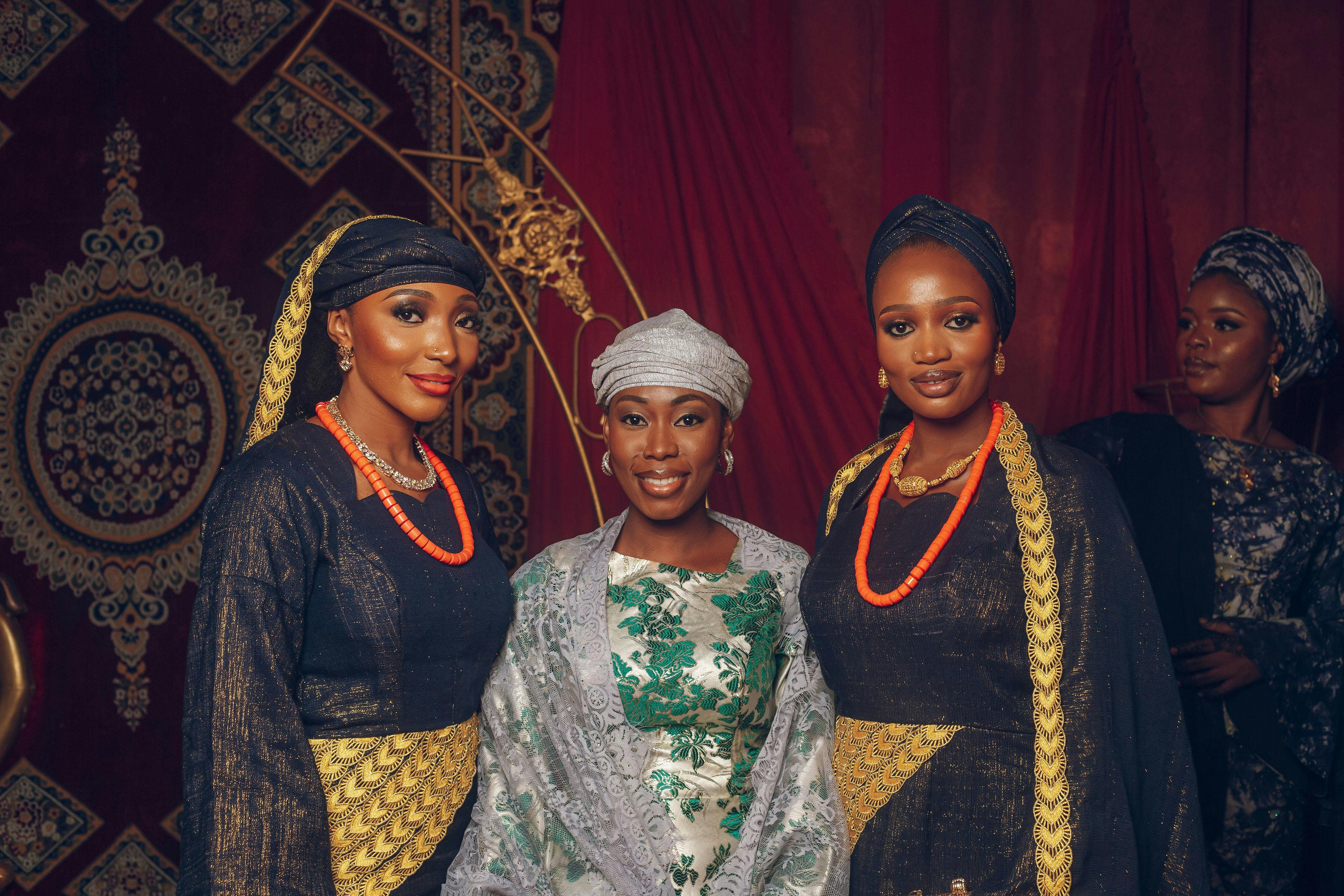 Traditional African Wedding Celebration Portrait · Free Stock Photo