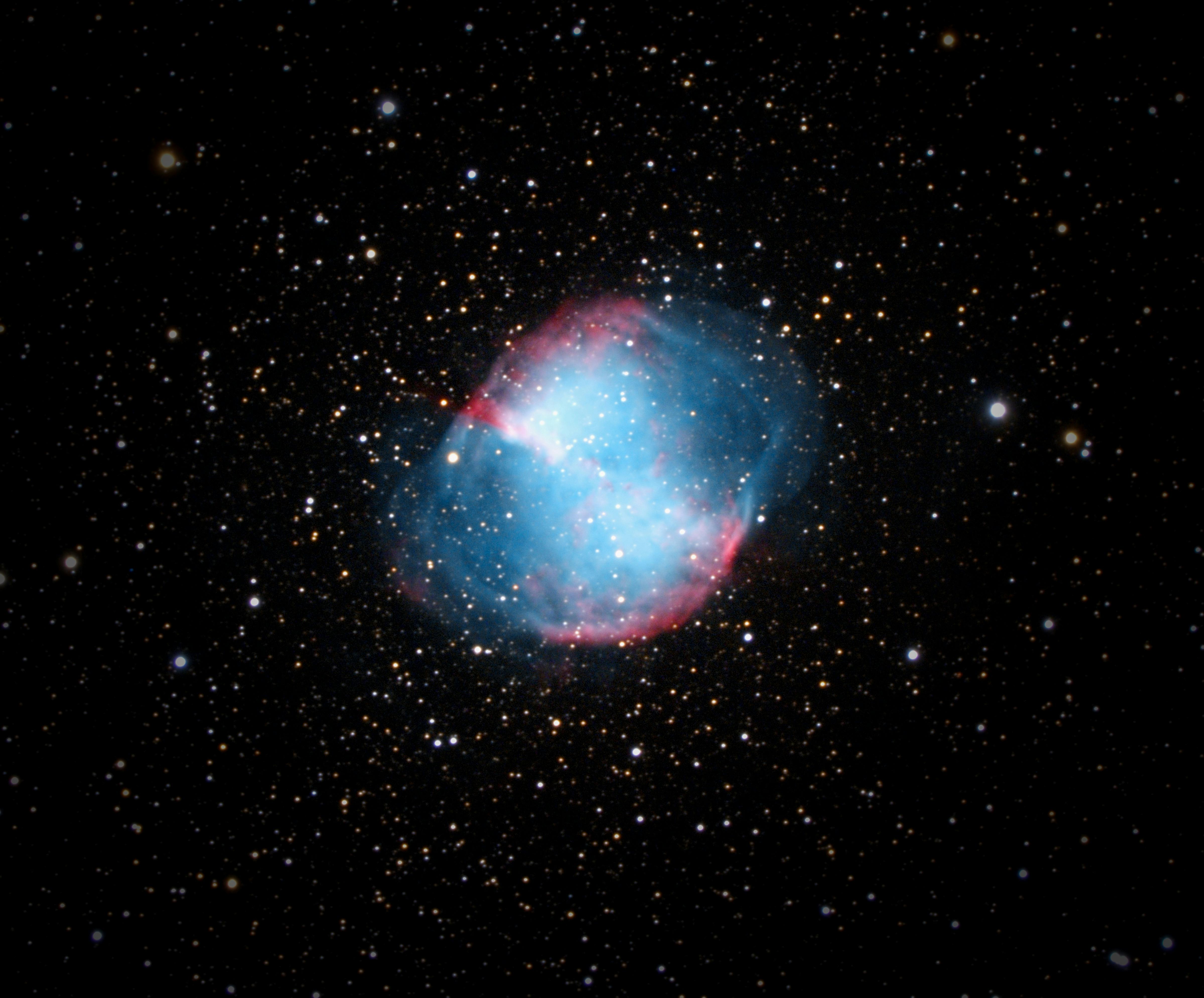 Stunning View of the Dumbbell Nebula in Space · Free Stock Photo