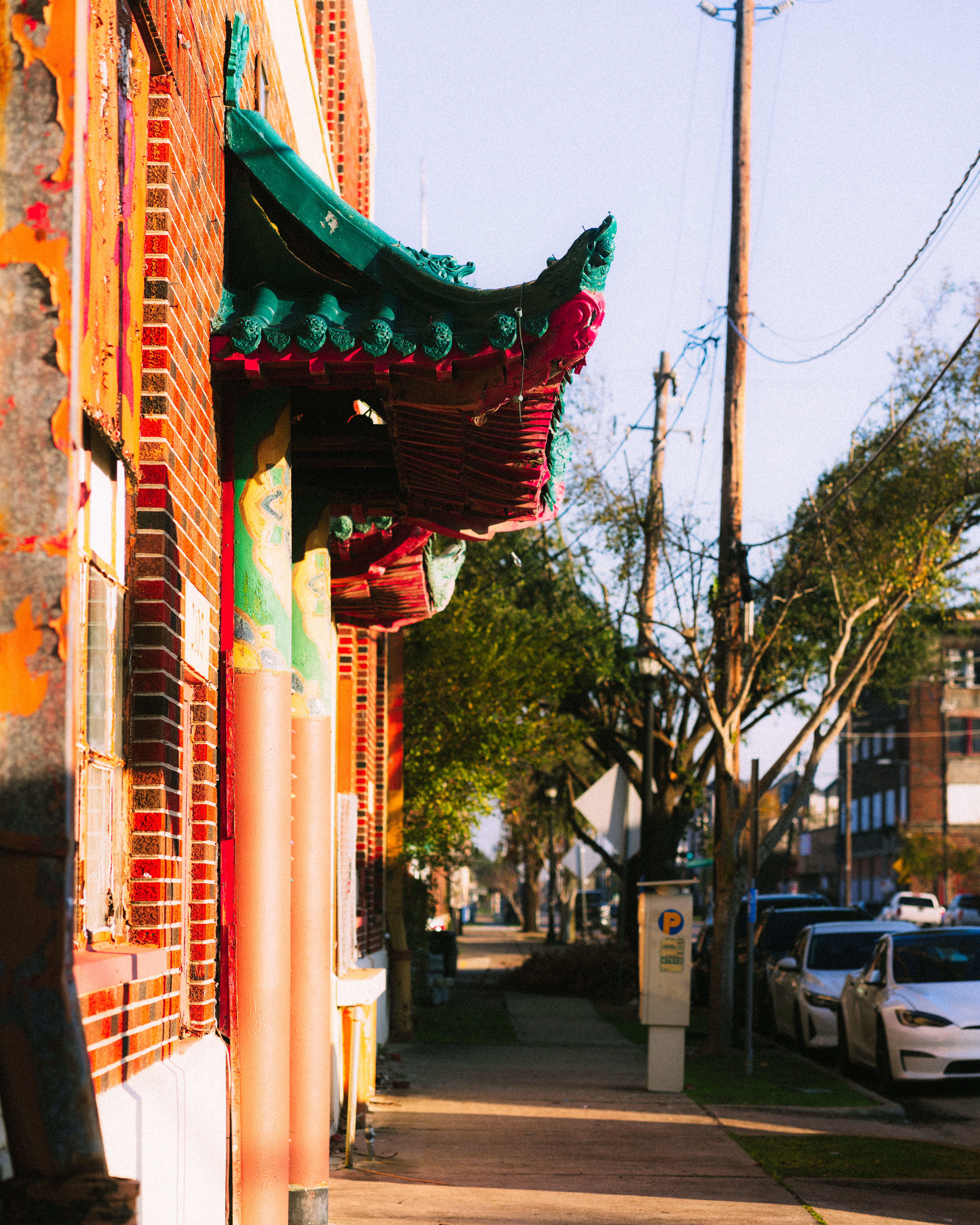 Chinatown Architectural Street in Houston · Free Stock Photo