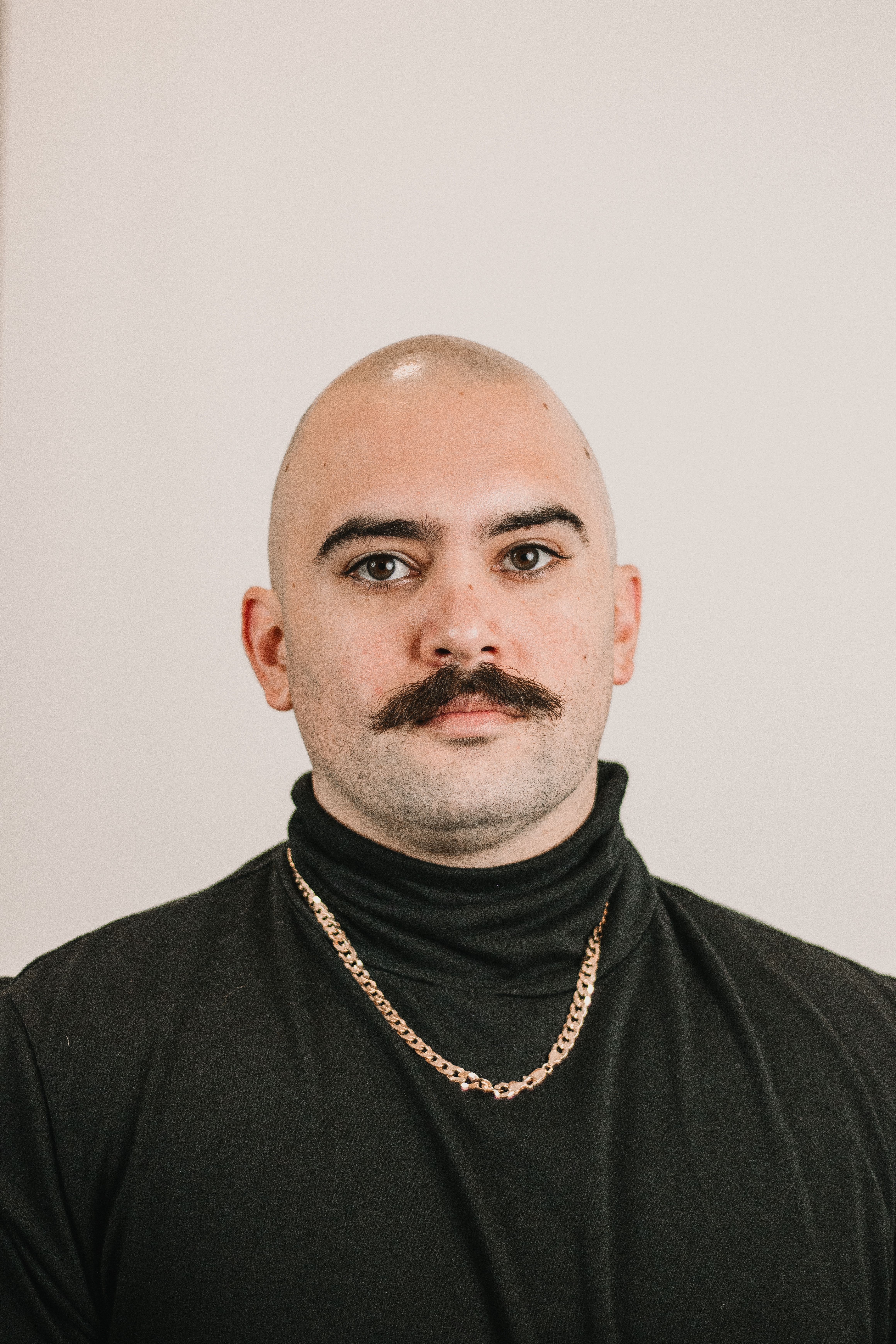Professional Male Portrait with Moustache · Free Stock Photo