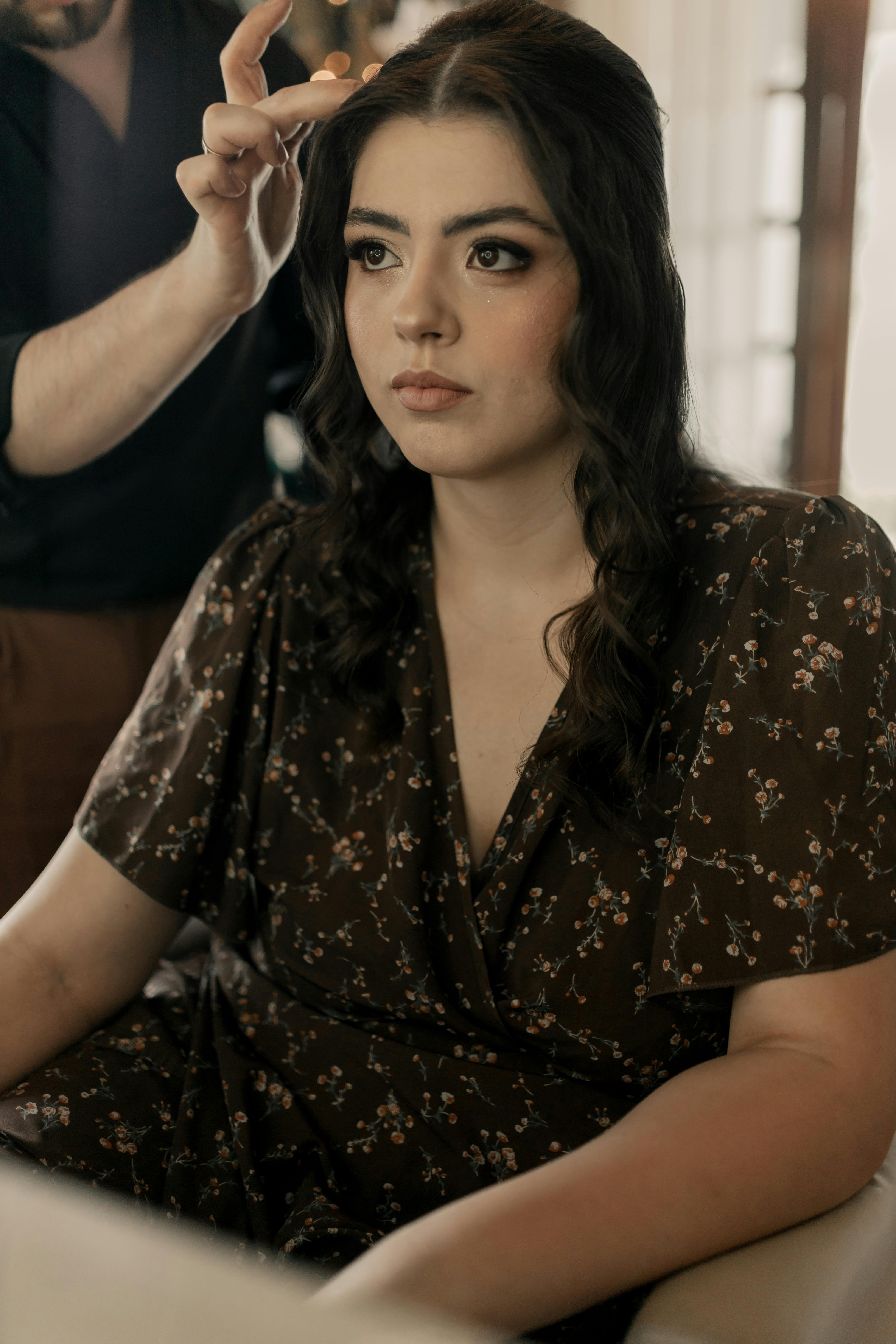 Woman Getting Ready with a Stylist's Help · Free Stock Photo