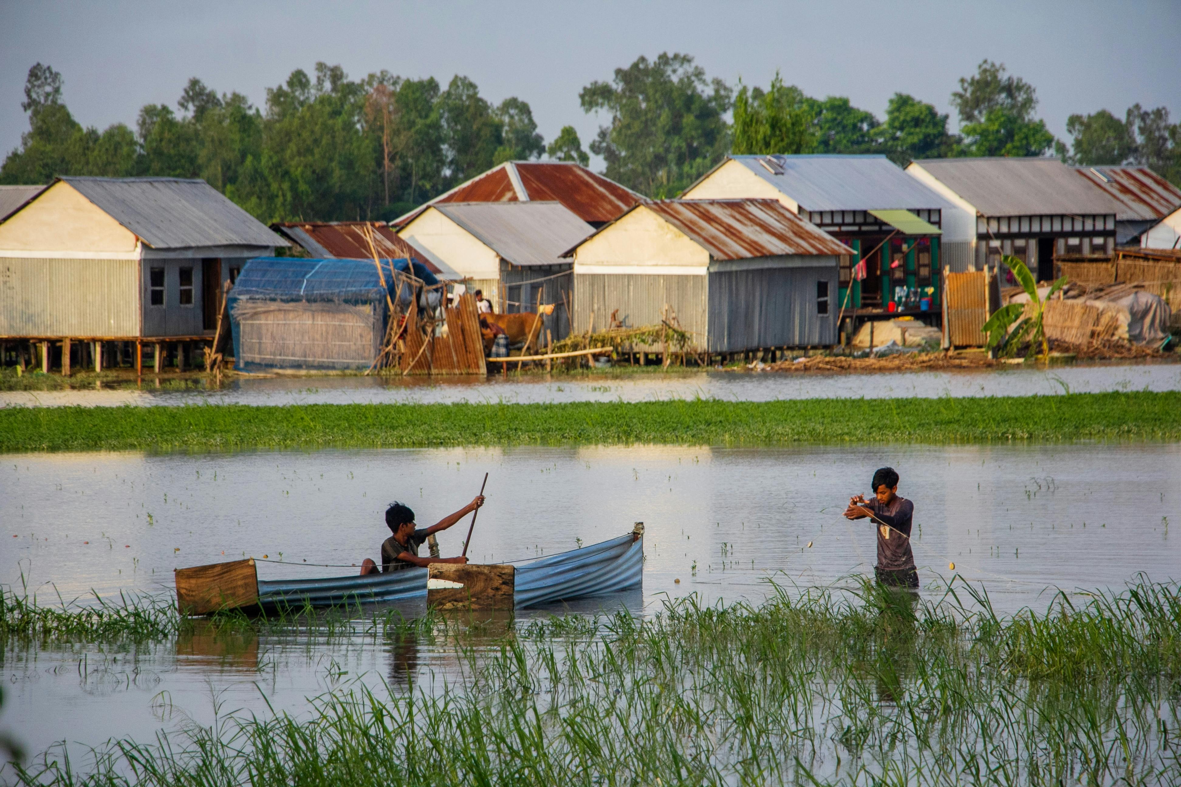 Rural Life by Riverside Stilt Houses · Free Stock Photo