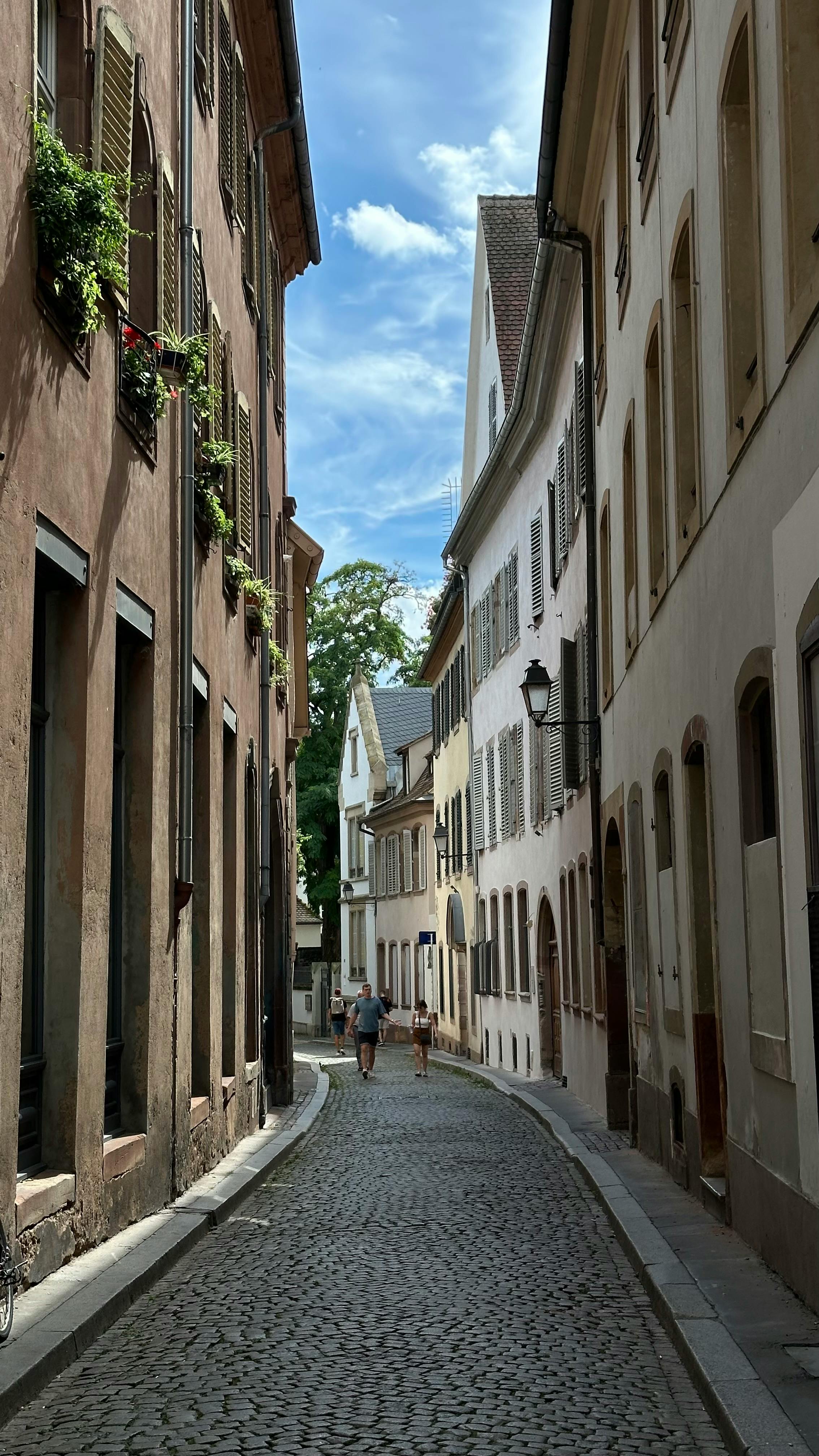 Charming European Alleyway with Cobblestones · Free Stock Photo