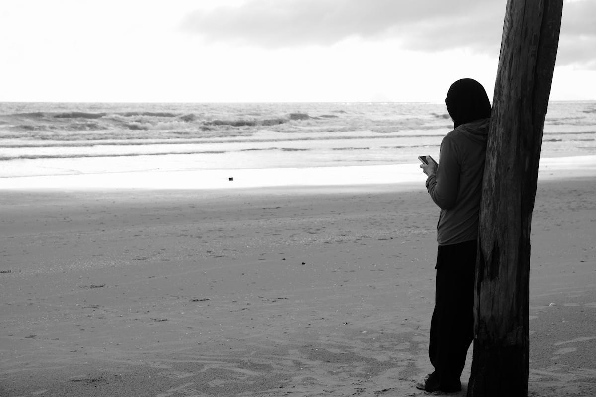 Monochrome Beach Photos, Download The BEST Free Monochrome Beach Stock ...