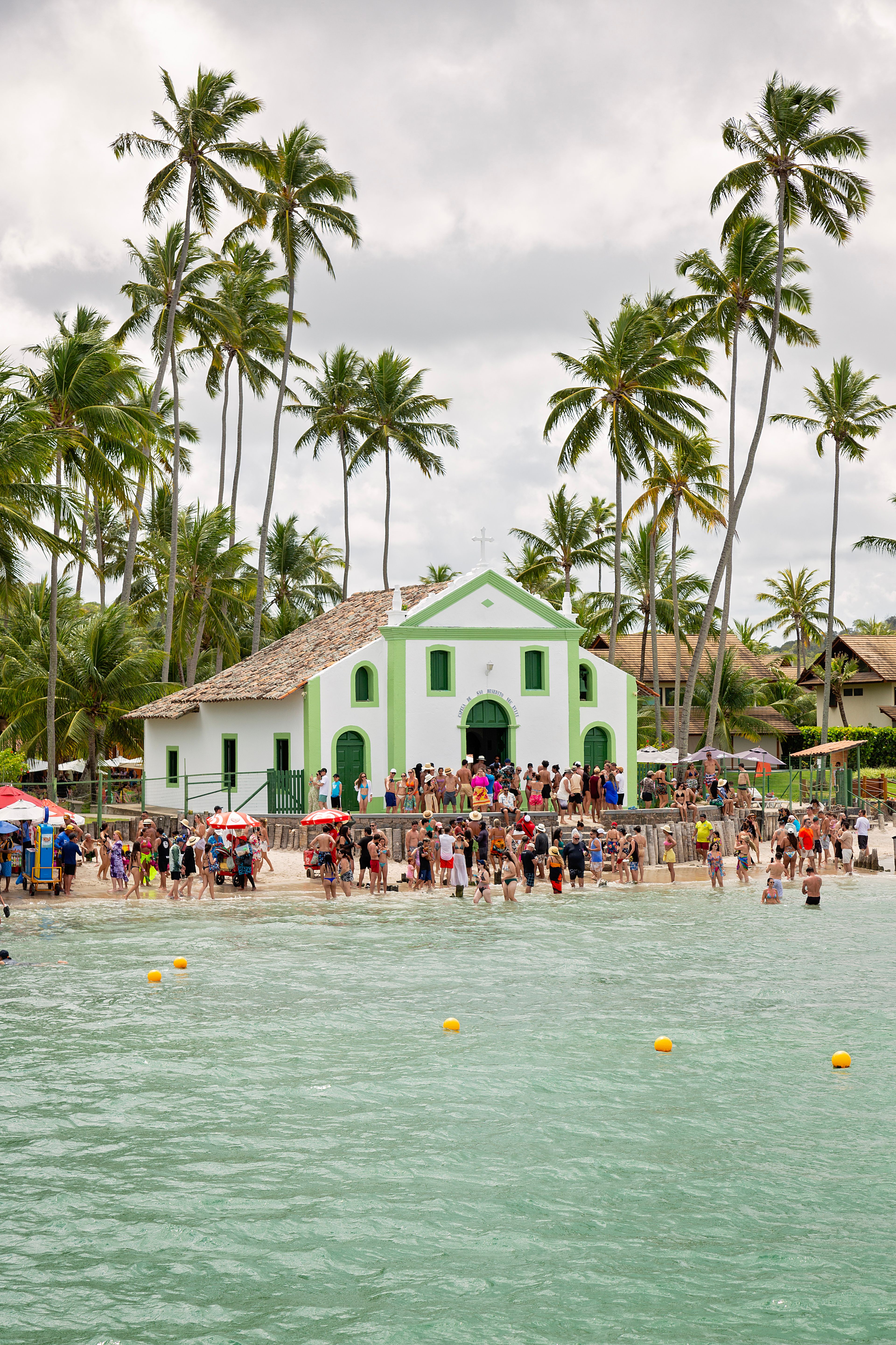 Beachfront Church in Tropical Paradise Setting · Free Stock Photo