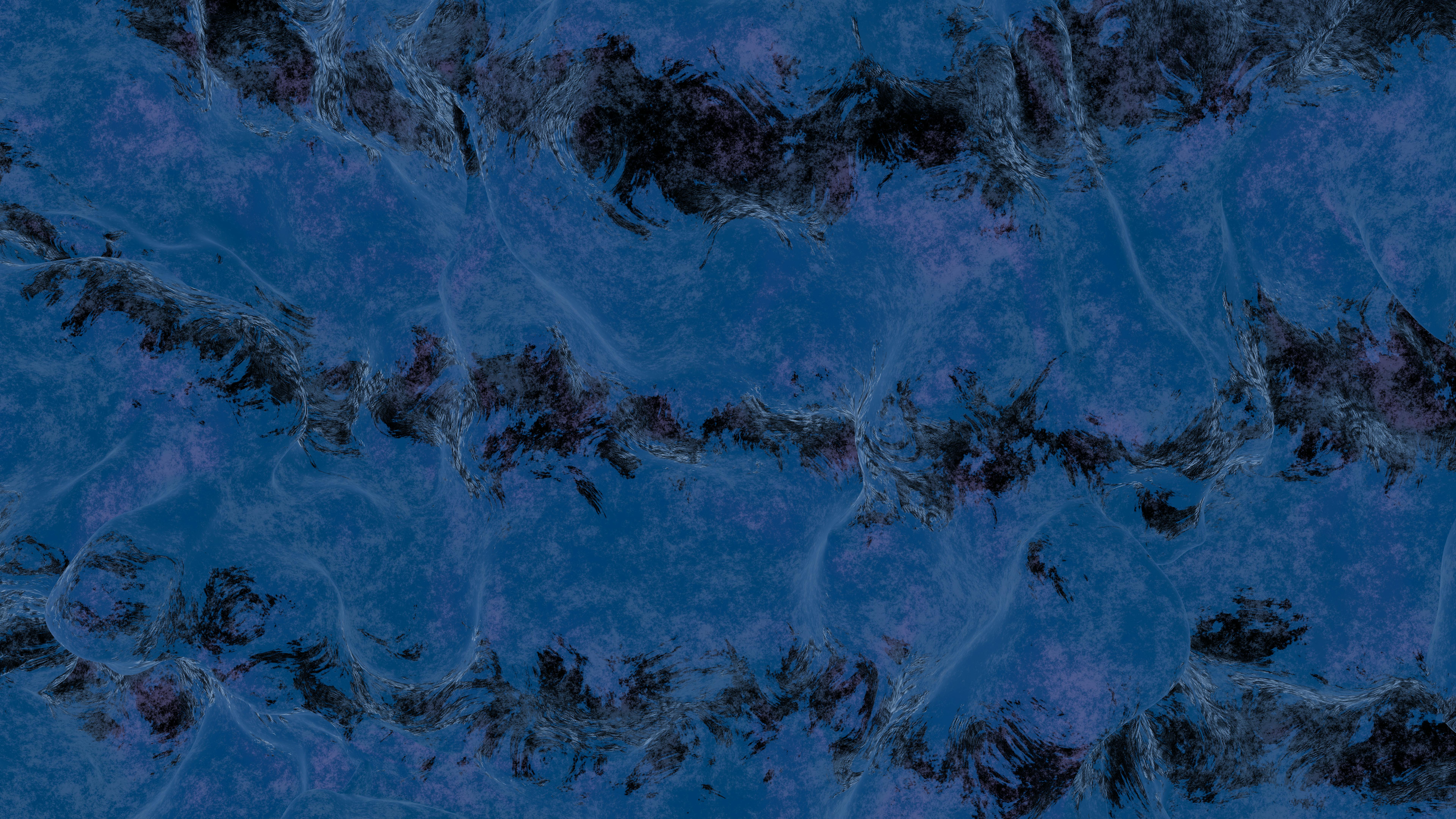 Blue Abstract Marble Texture Background Design · Free Stock Photo