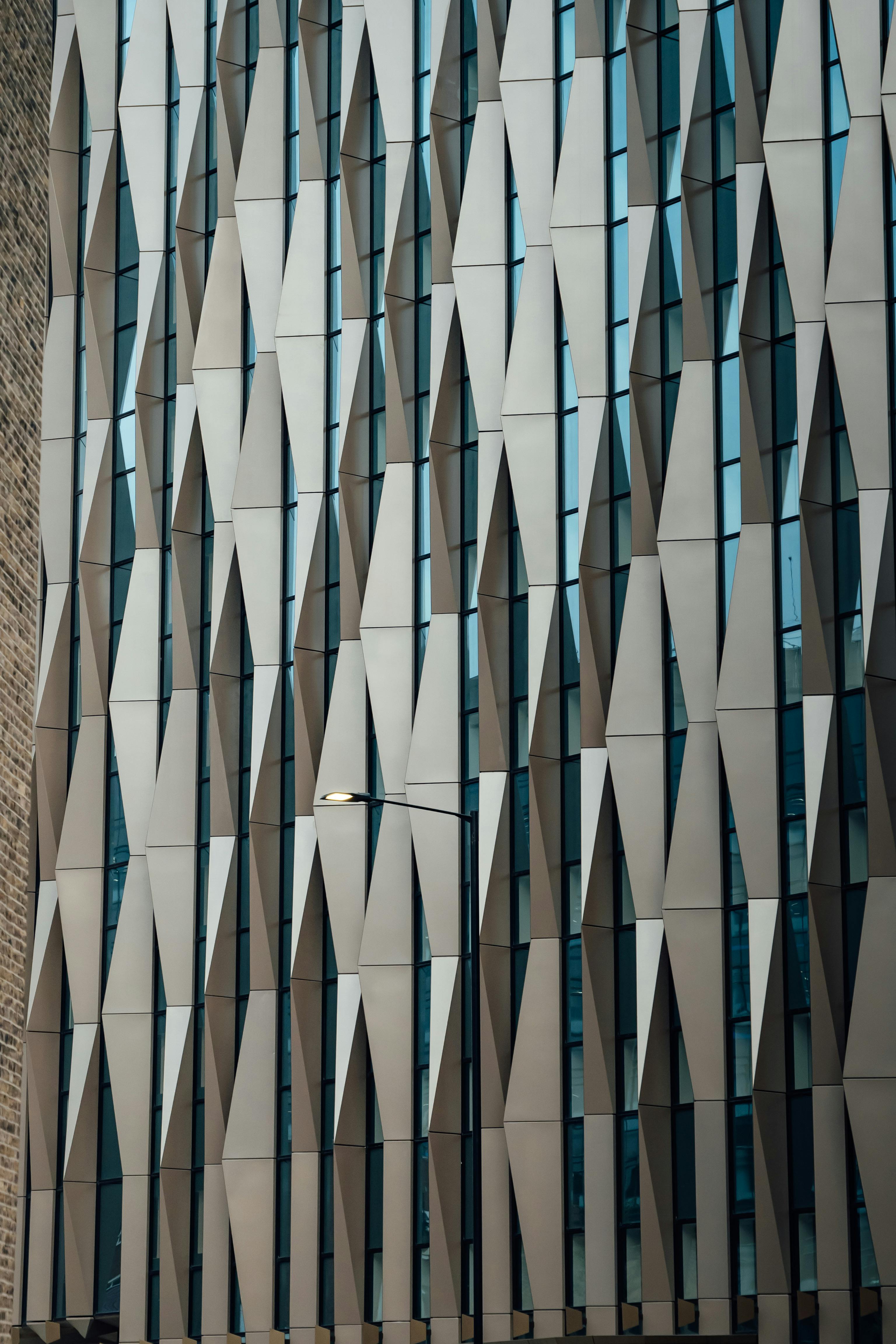 Modern Architectural Facade in London · Free Stock Photo