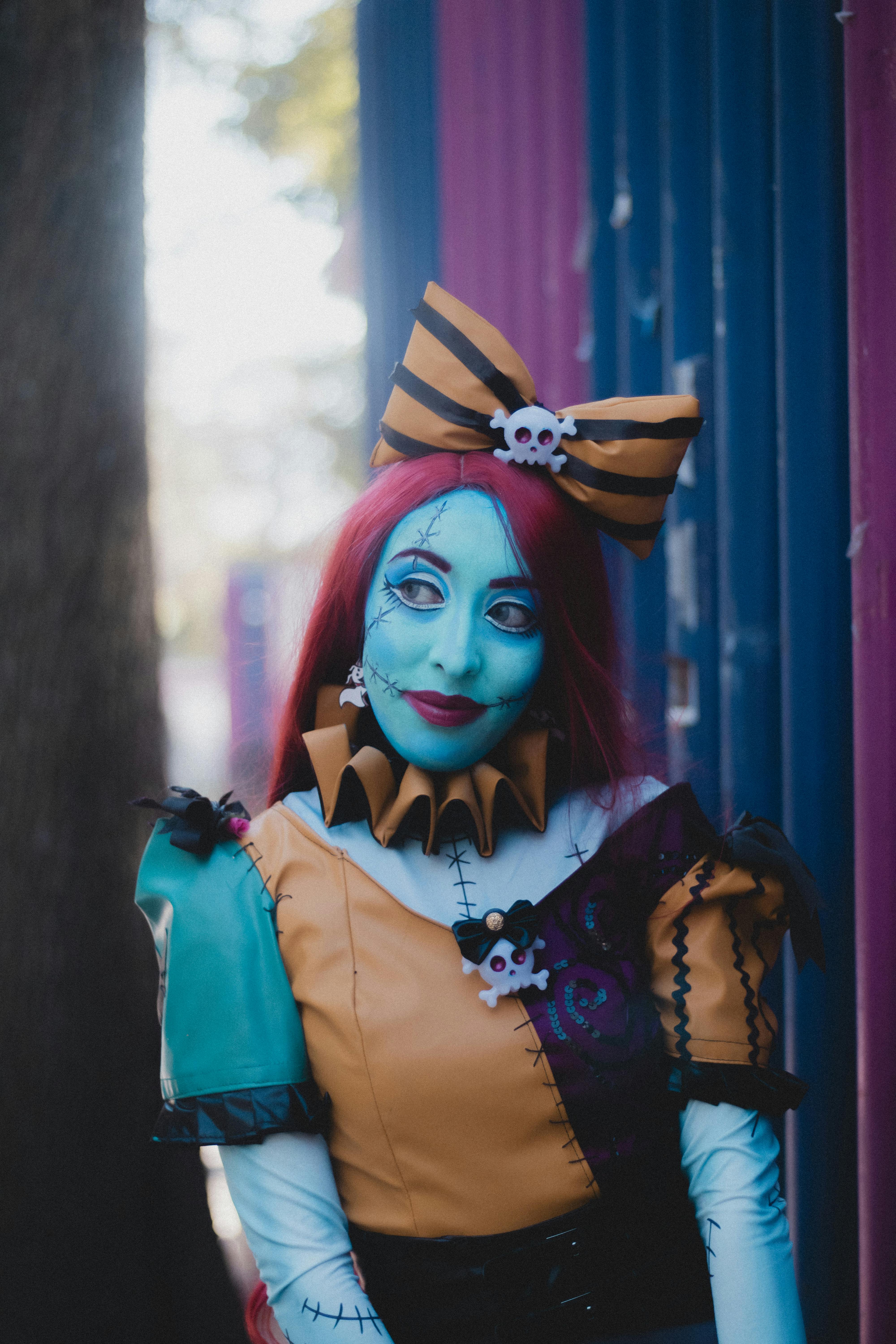 Colorful Cosplay Capturing Halloween Spirit · Free Stock Photo
