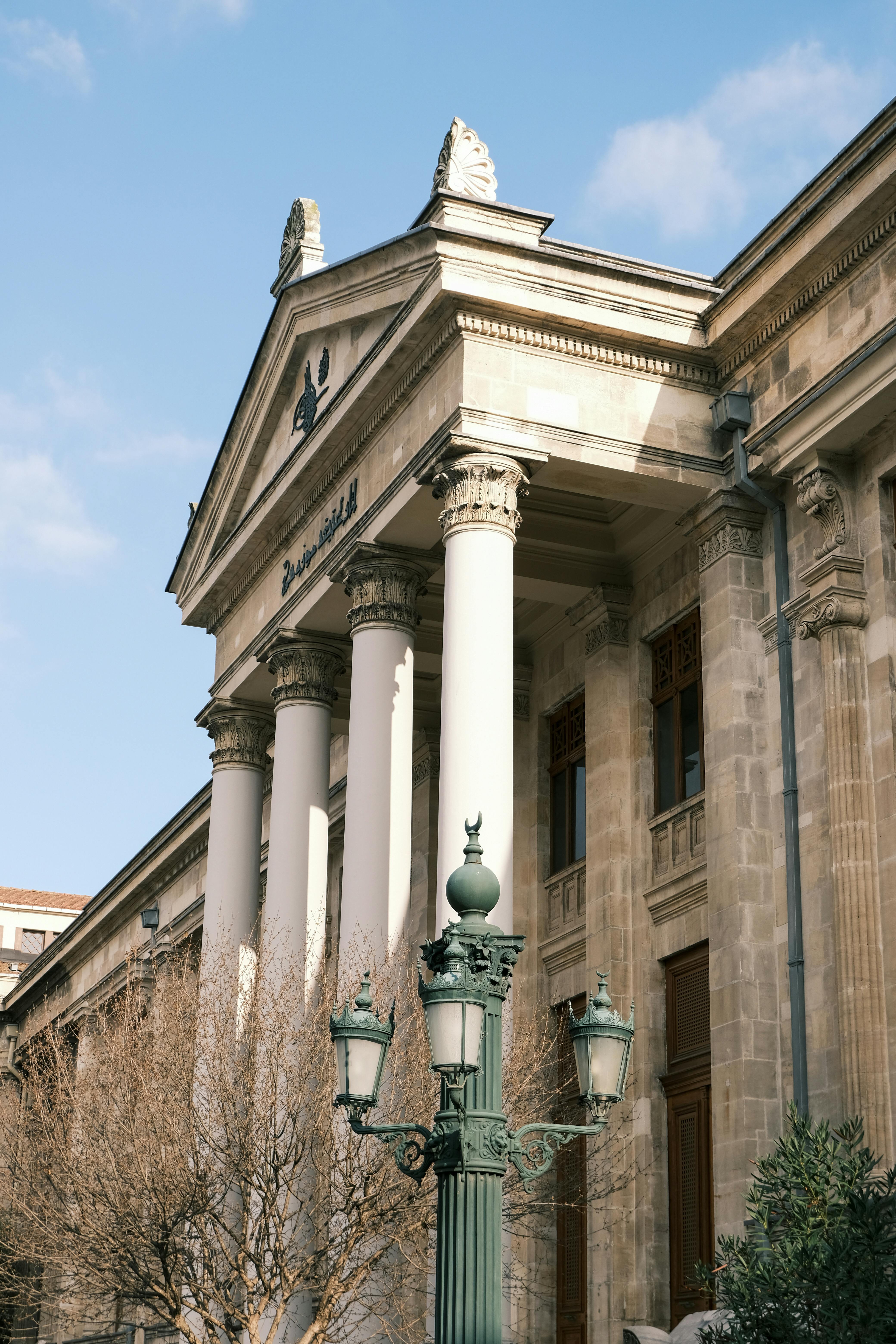Neoclassical Architecture of Historical Building · Free Stock Photo