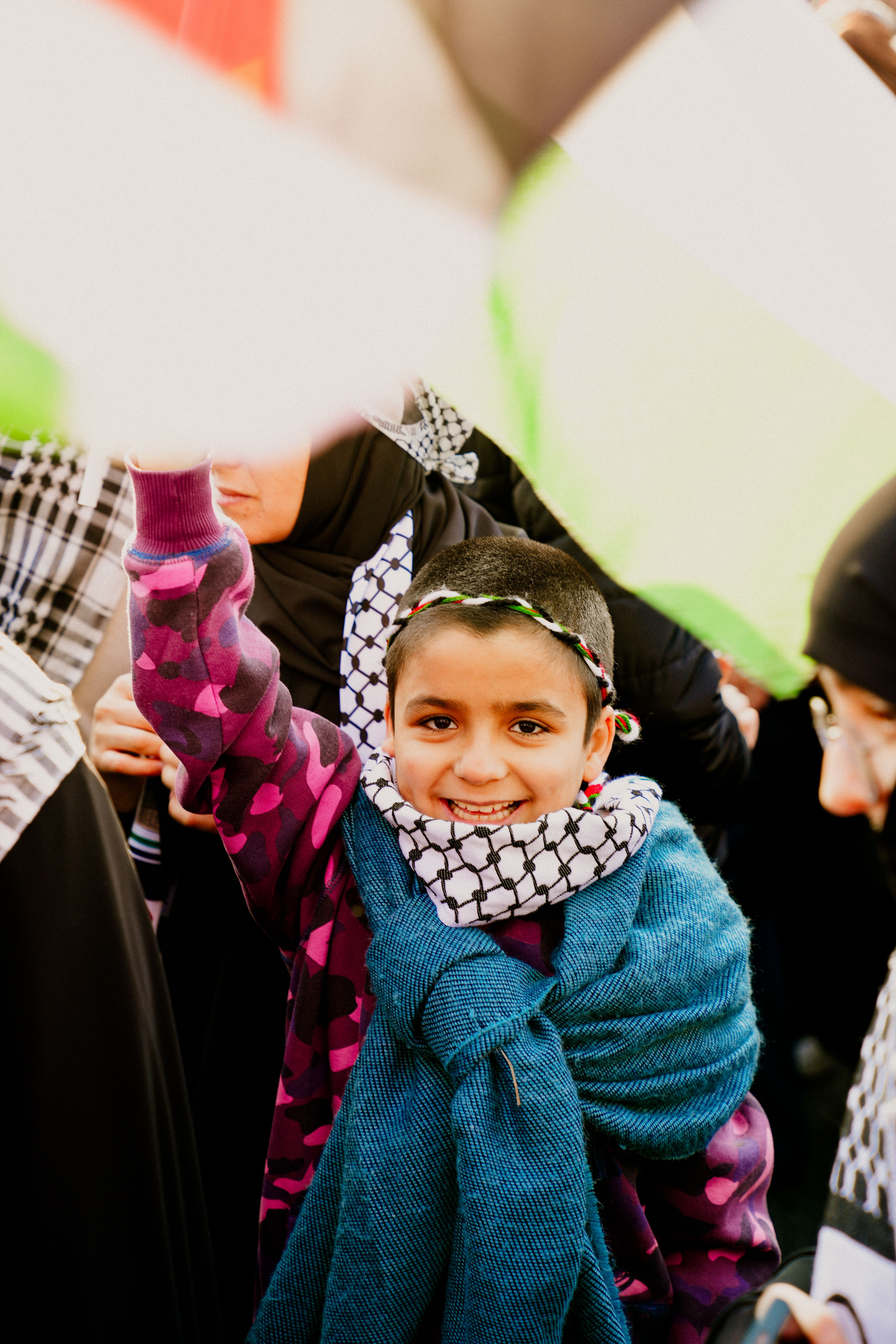 Boy Wearing White Hijab · Free Stock Photo